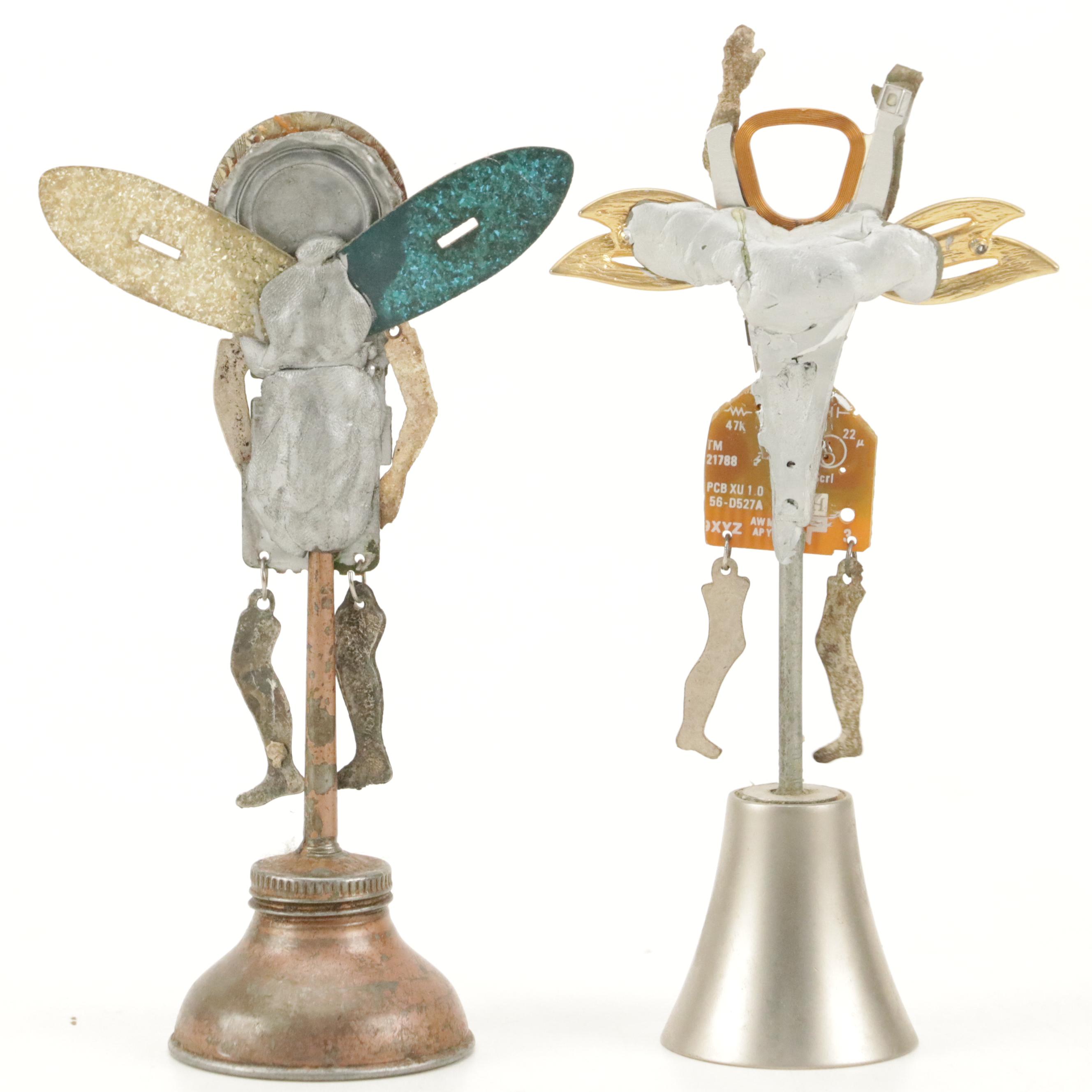 Sally Willowbee Found Object Sculptures with Fairy Motif | EBTH
