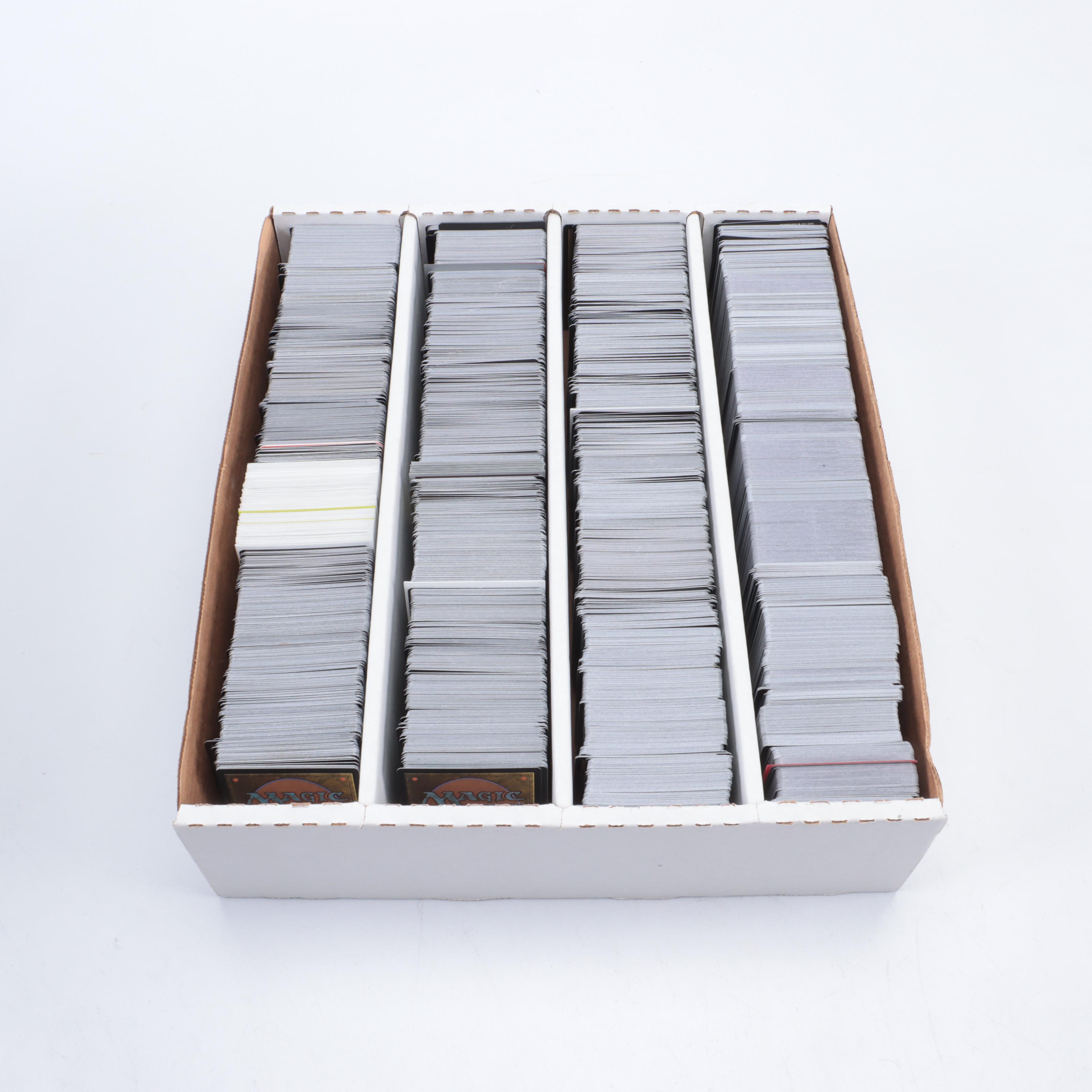 Magic: The Gathering Trading Cards with Storage Boxes, 1990s–2010s | EBTH