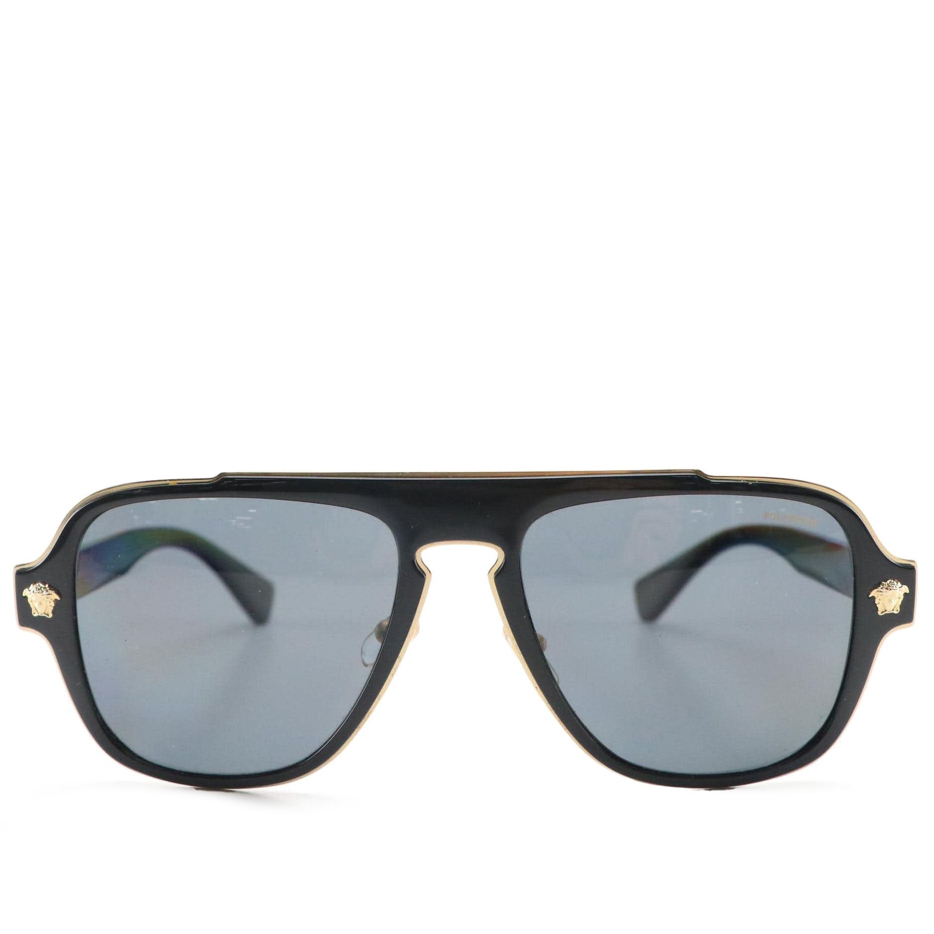 Versace Mod. 2199 Polarized Medusa Charm Square Sunglasses with Case in ...