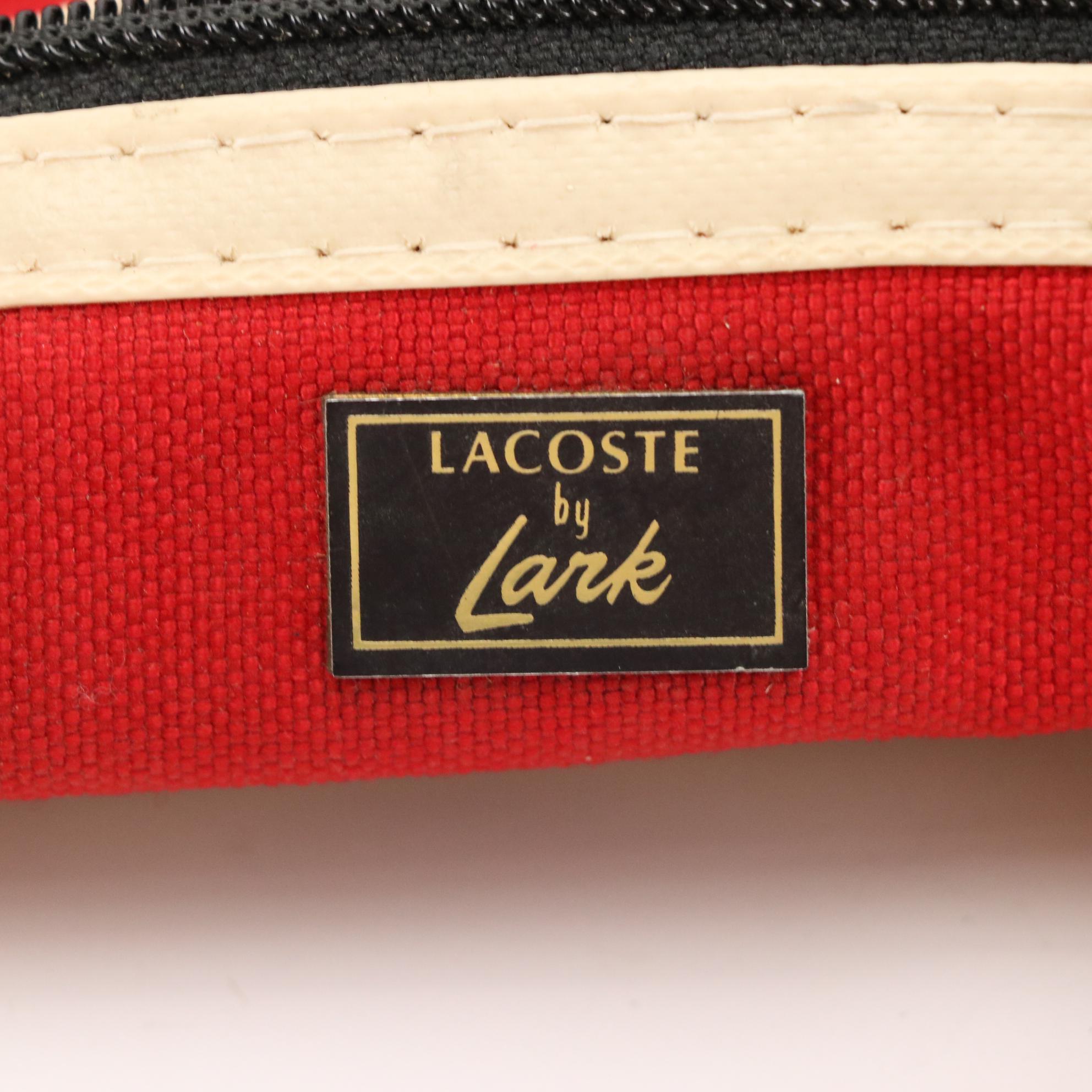 Lacoste by Lark Tennis Bag in Red Canvas | EBTH