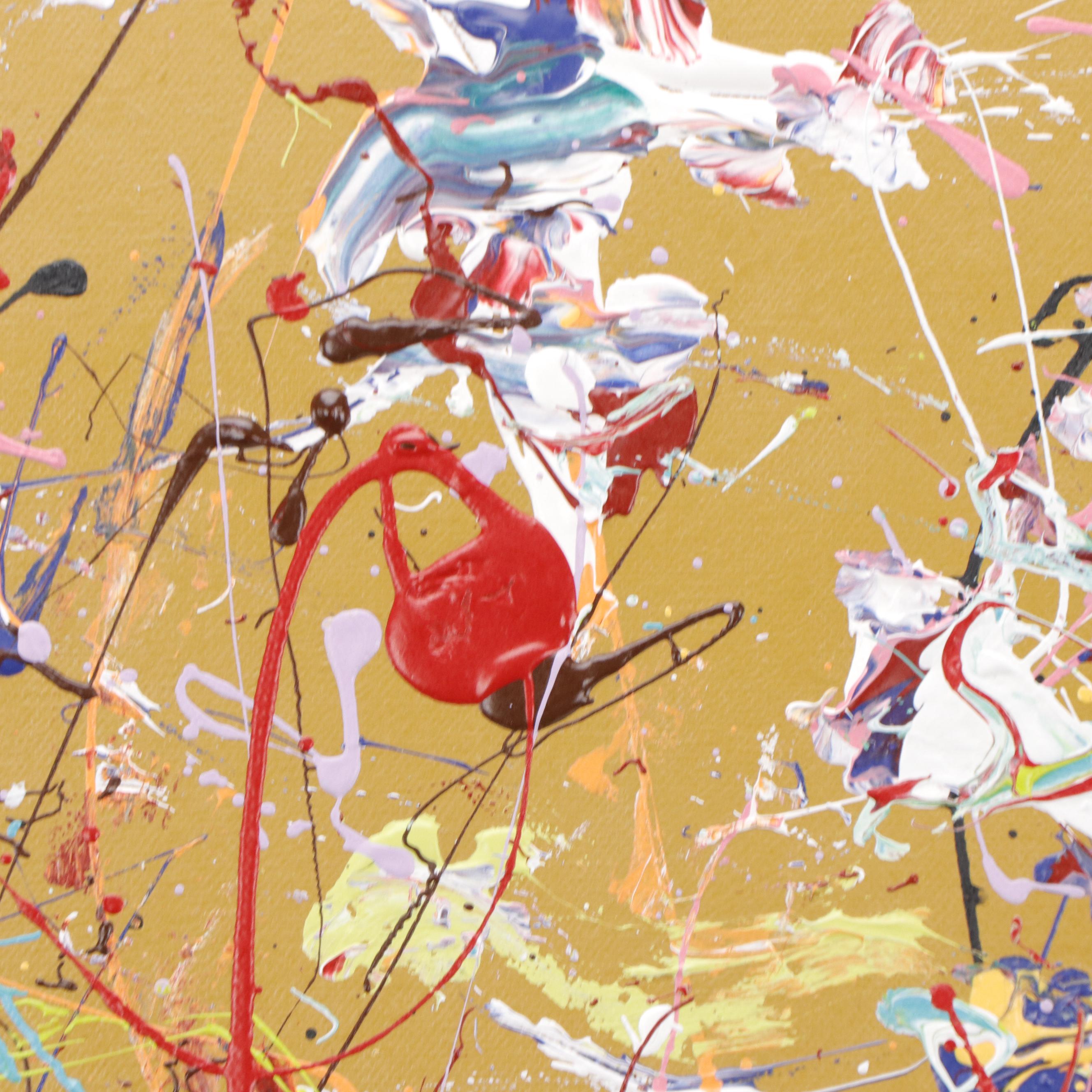 Michael Karr Abstract Expressionist Style Acrylic Painting, 2020 | EBTH