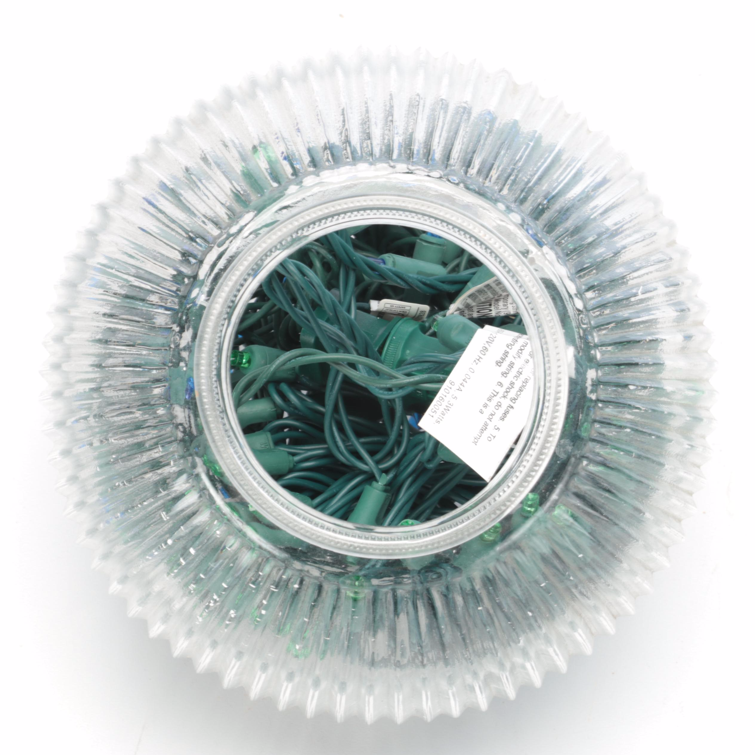 Alden Willard Cole French Empire Style Lamps With Orb Lights | EBTH