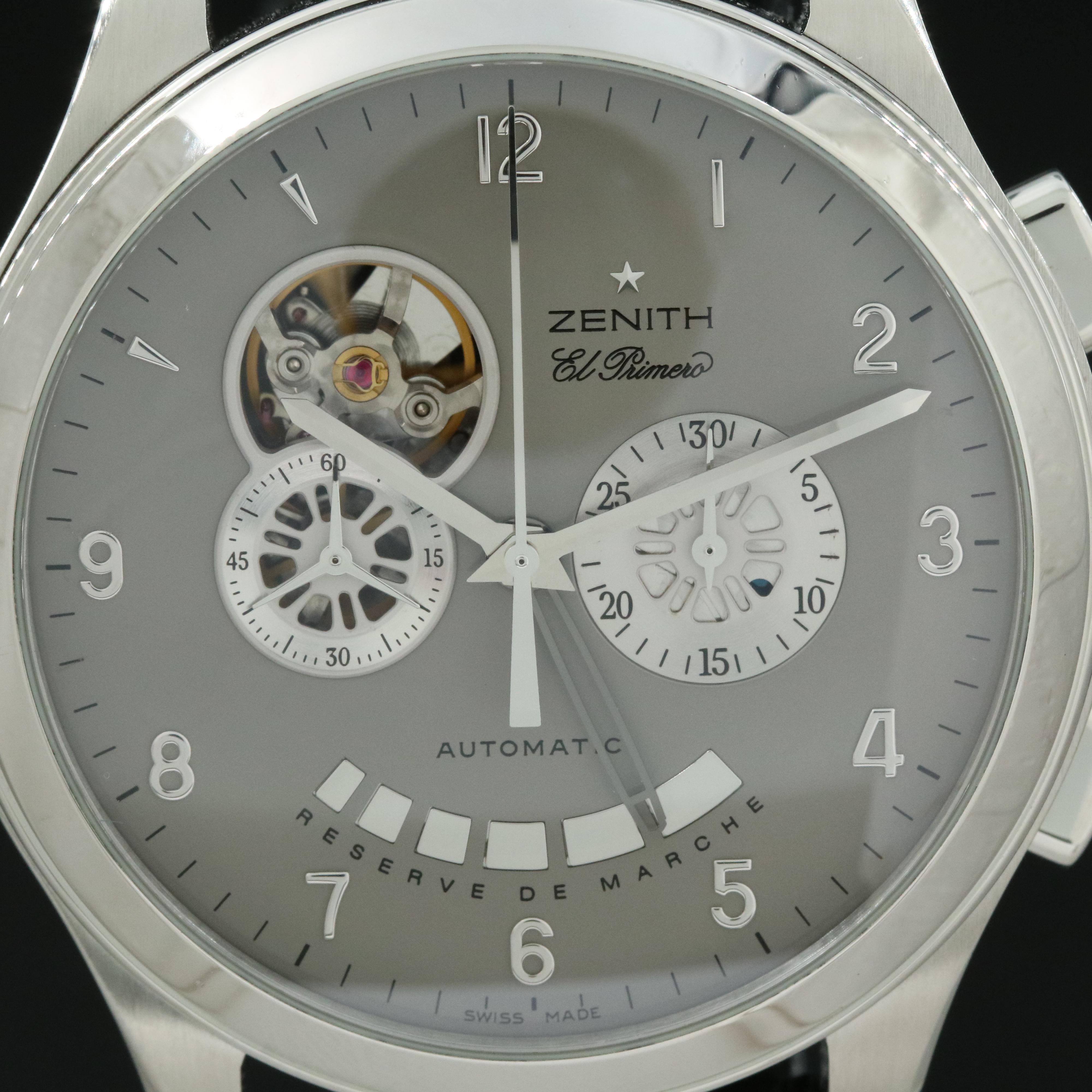 Zenith El Primero Grand Class Open Balance, Power Reserve Steel 44MM ...