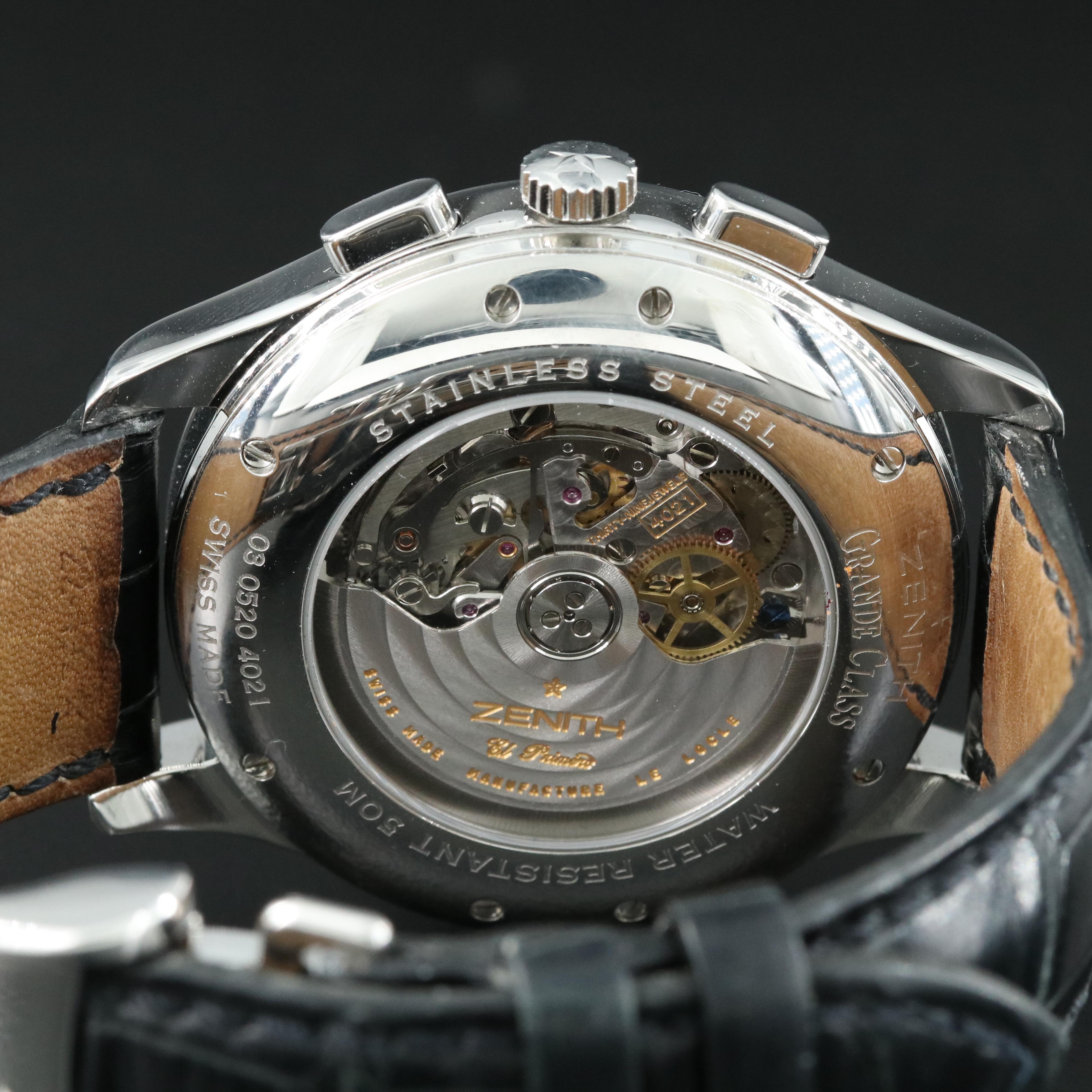 Zenith El Primero Grand Class Open Balance, Power Reserve Steel 44MM ...
