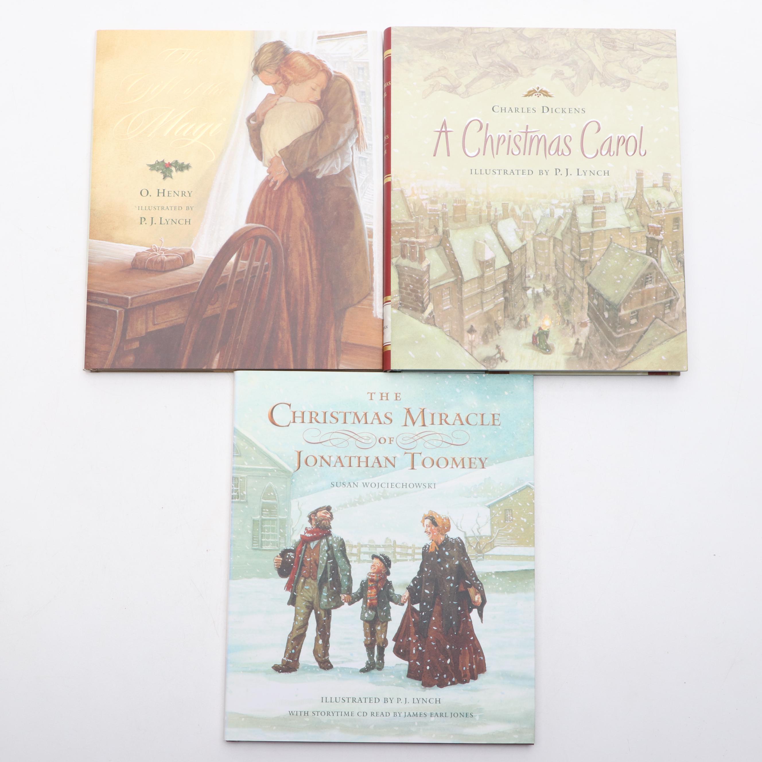 P. J. Lynch Illustrated "Classic Christmas Collection" Featuring ...