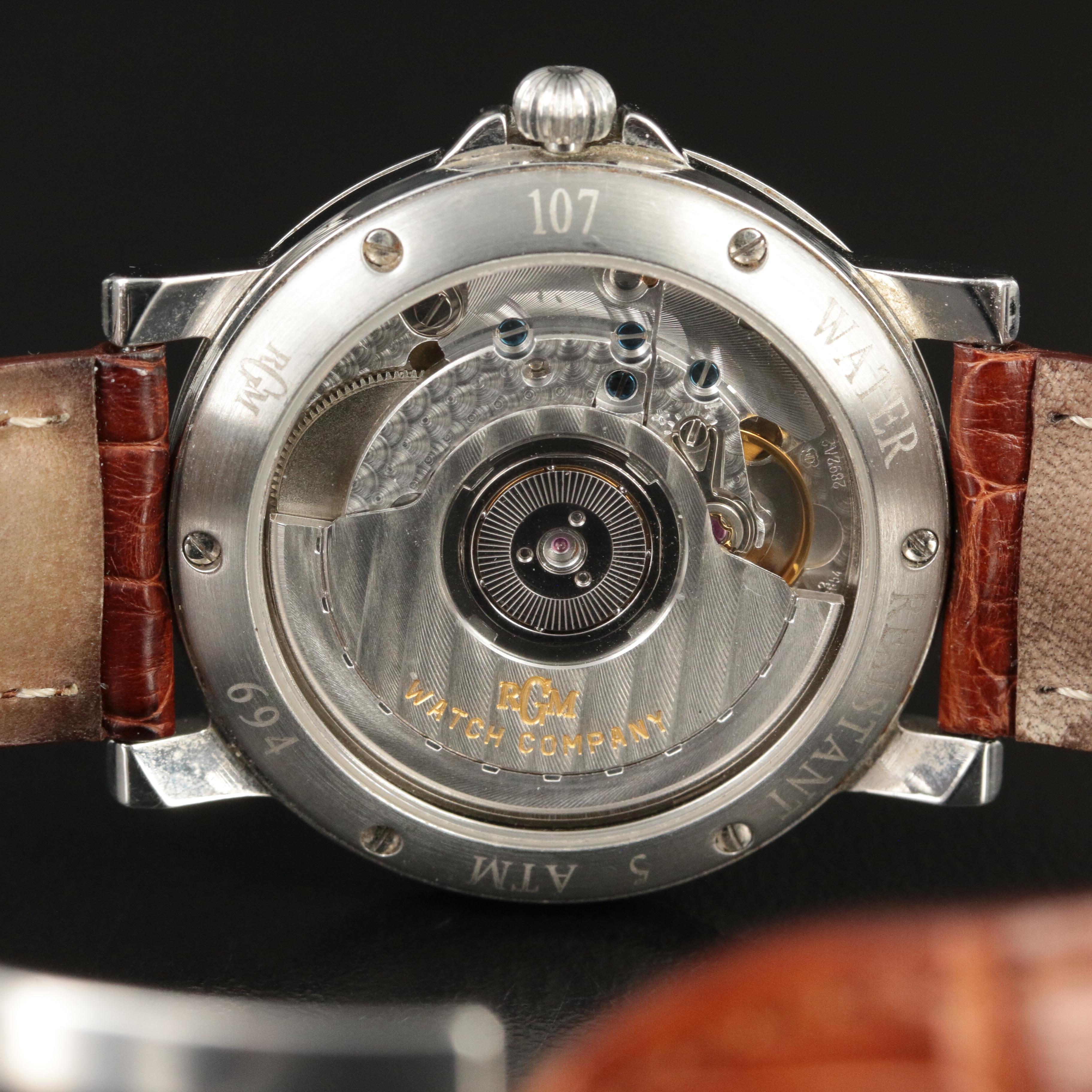 RGM Pilot Stainless Steel Automatic Wristwatch | Everything But The House