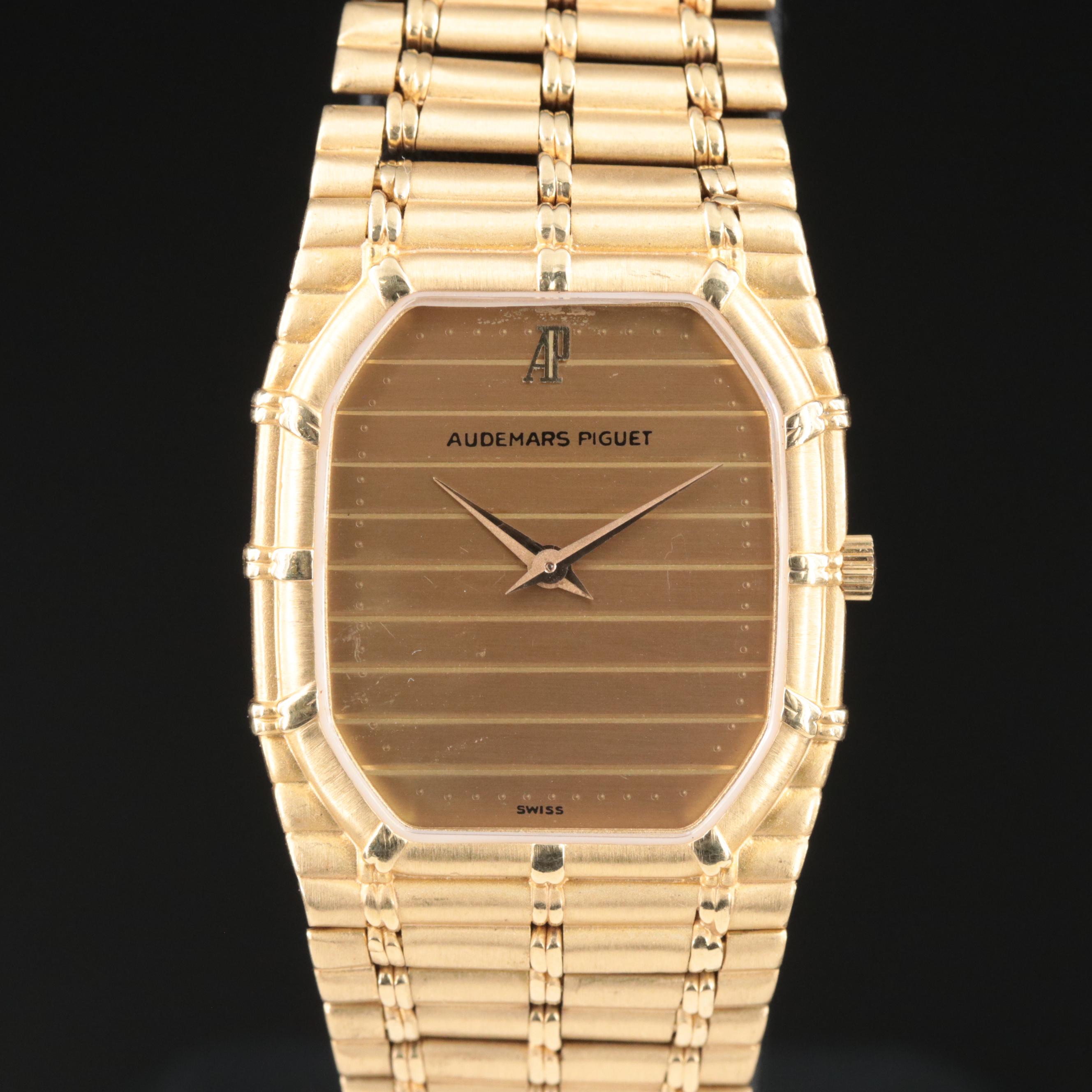 18K Audemars Piguet Quartz Watch | EBTH