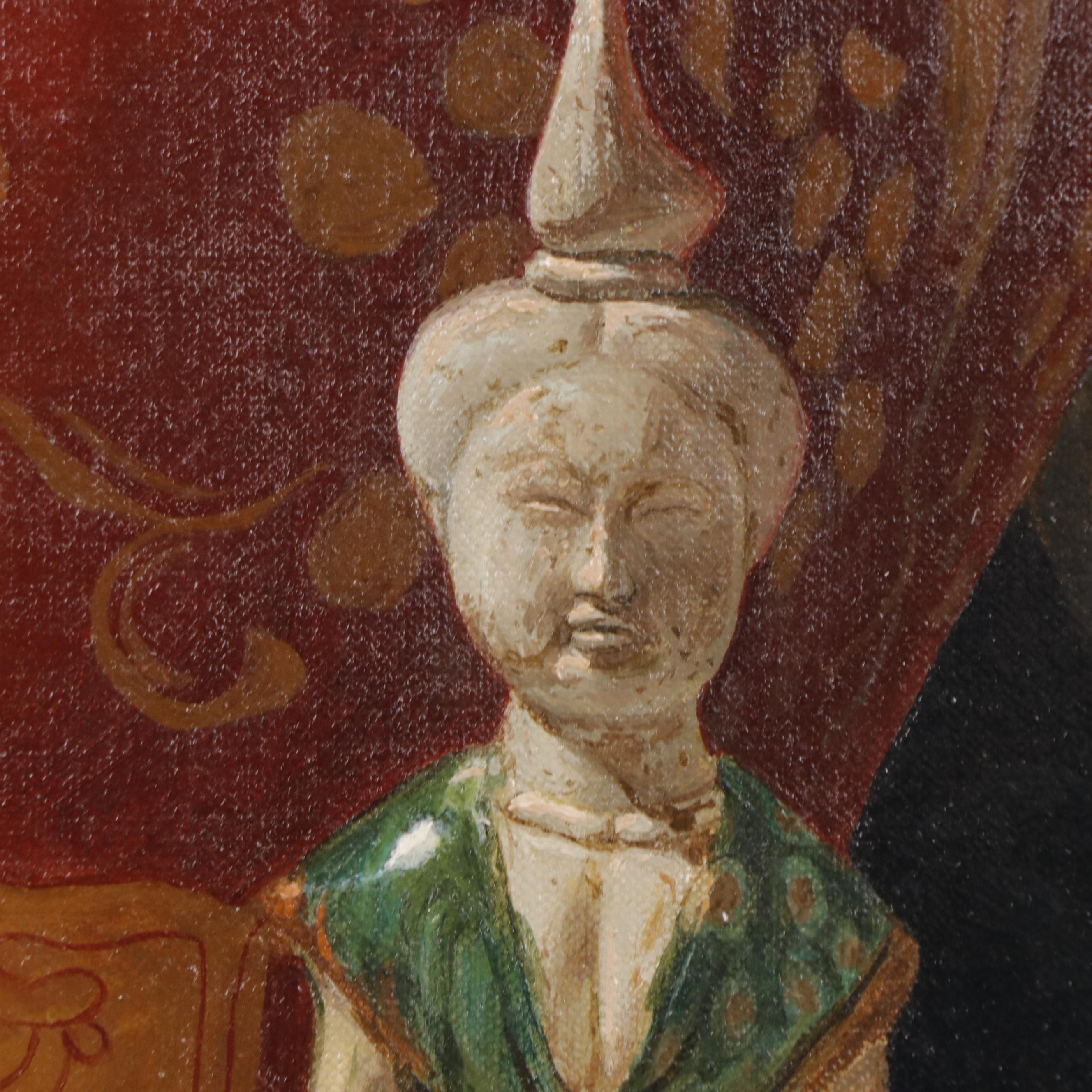 Raphael Ralph Soh Still Life Oil Painting "Chinese Fortune" | EBTH