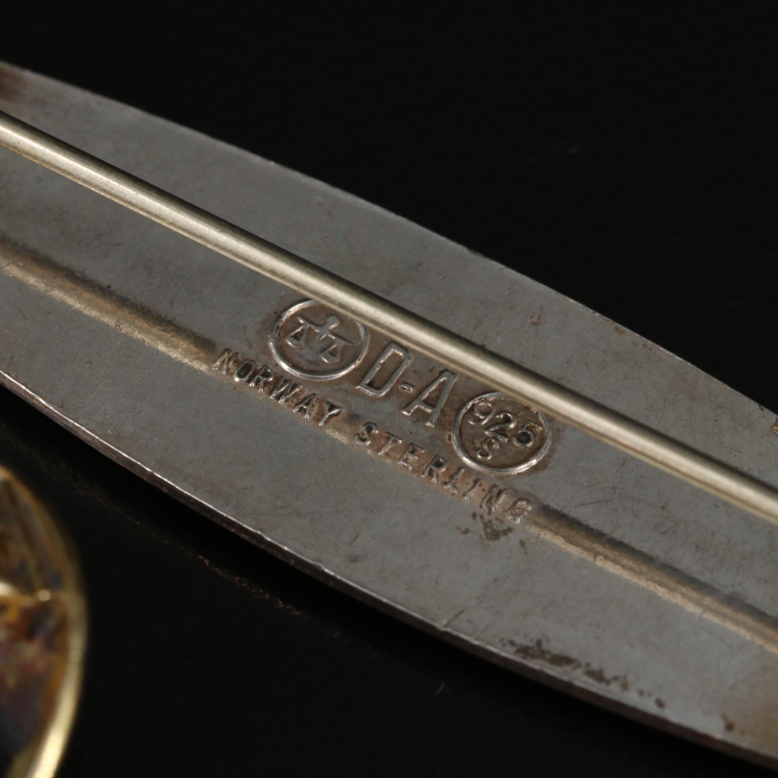 Modernist Enamel Pins Featuring David Andersen and Hroar Prydz | EBTH