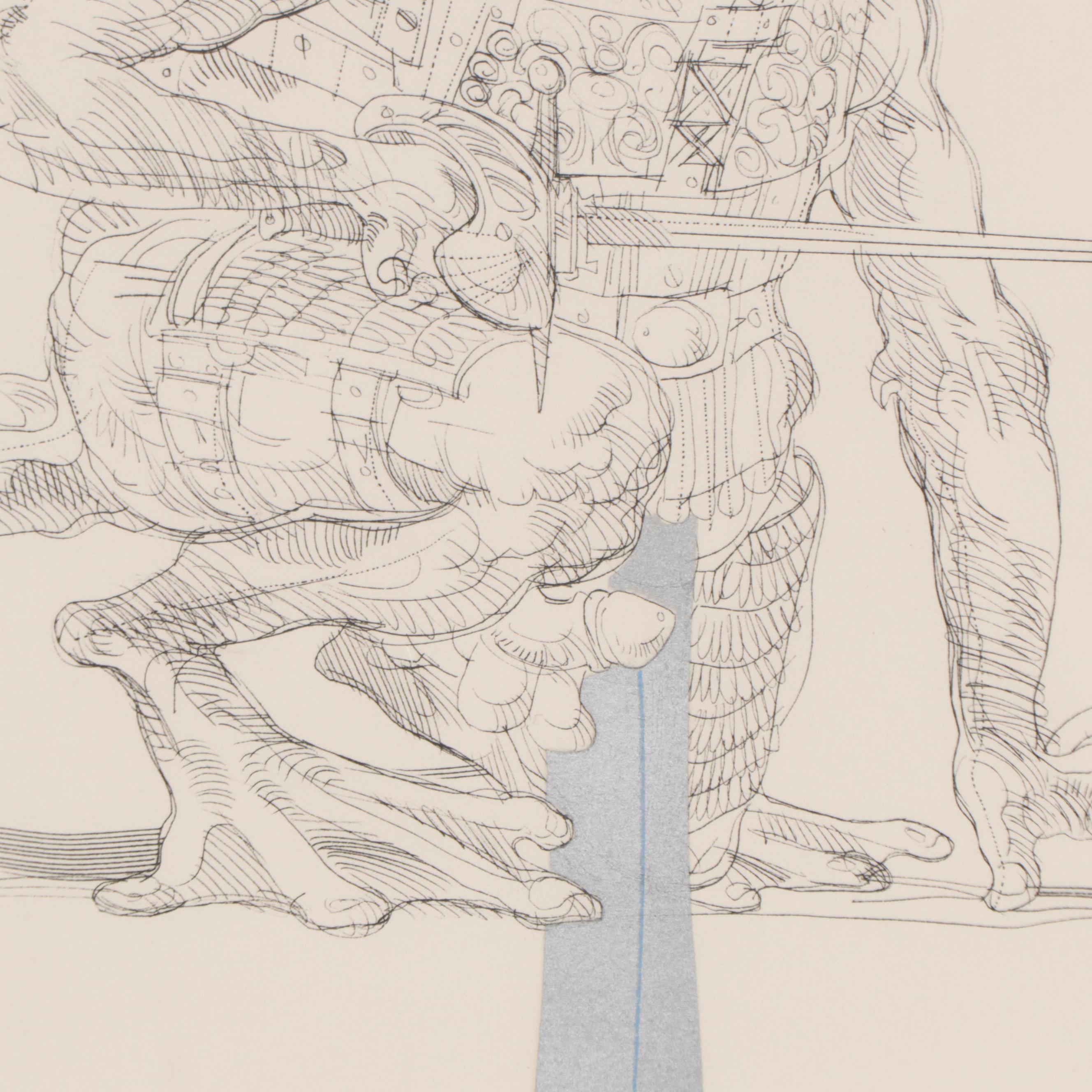 Robert A. Nelson Lithograph "Silver Soldier," 1979 | EBTH