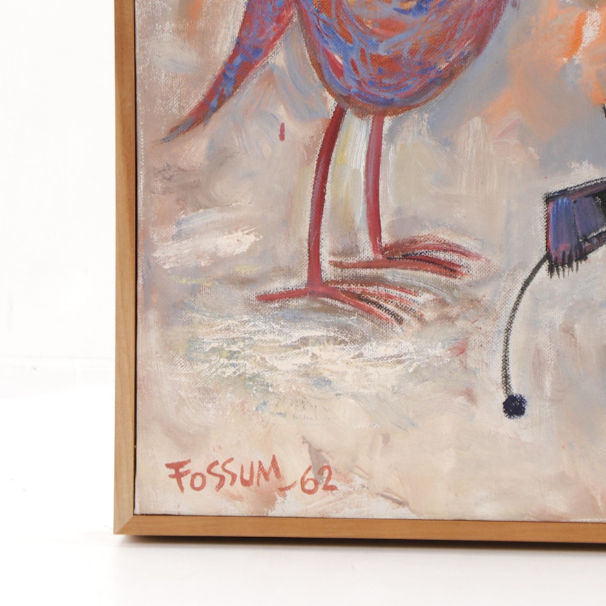 Syd Fossum Oil Painting Syd Fossum Oil Painting