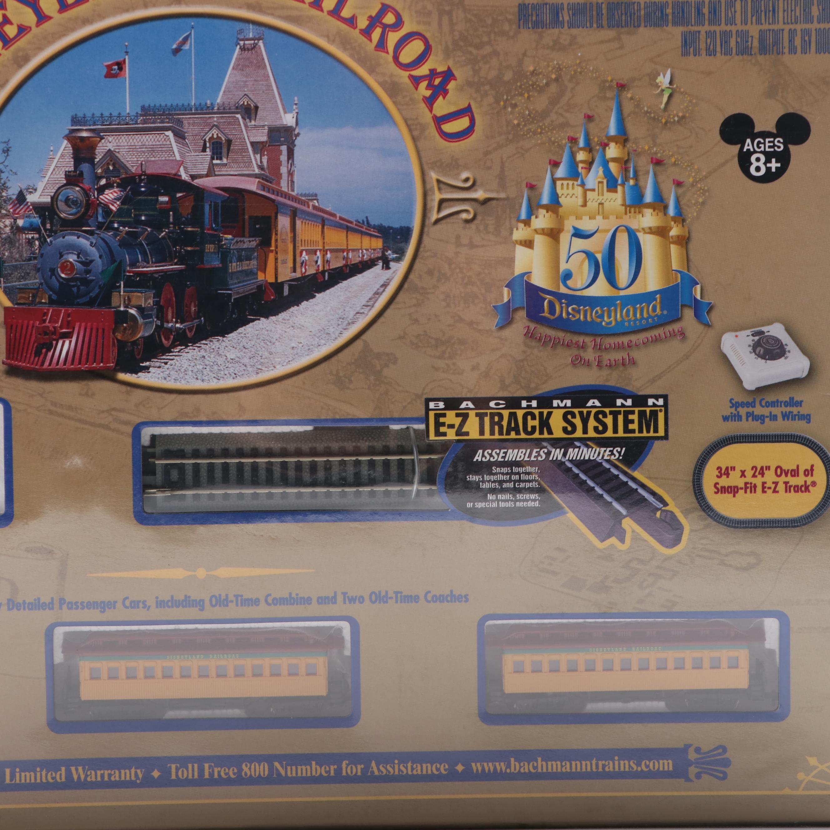 Bachmann 50th Anniversary Disneyland Railroad N Scale Electric Train ...