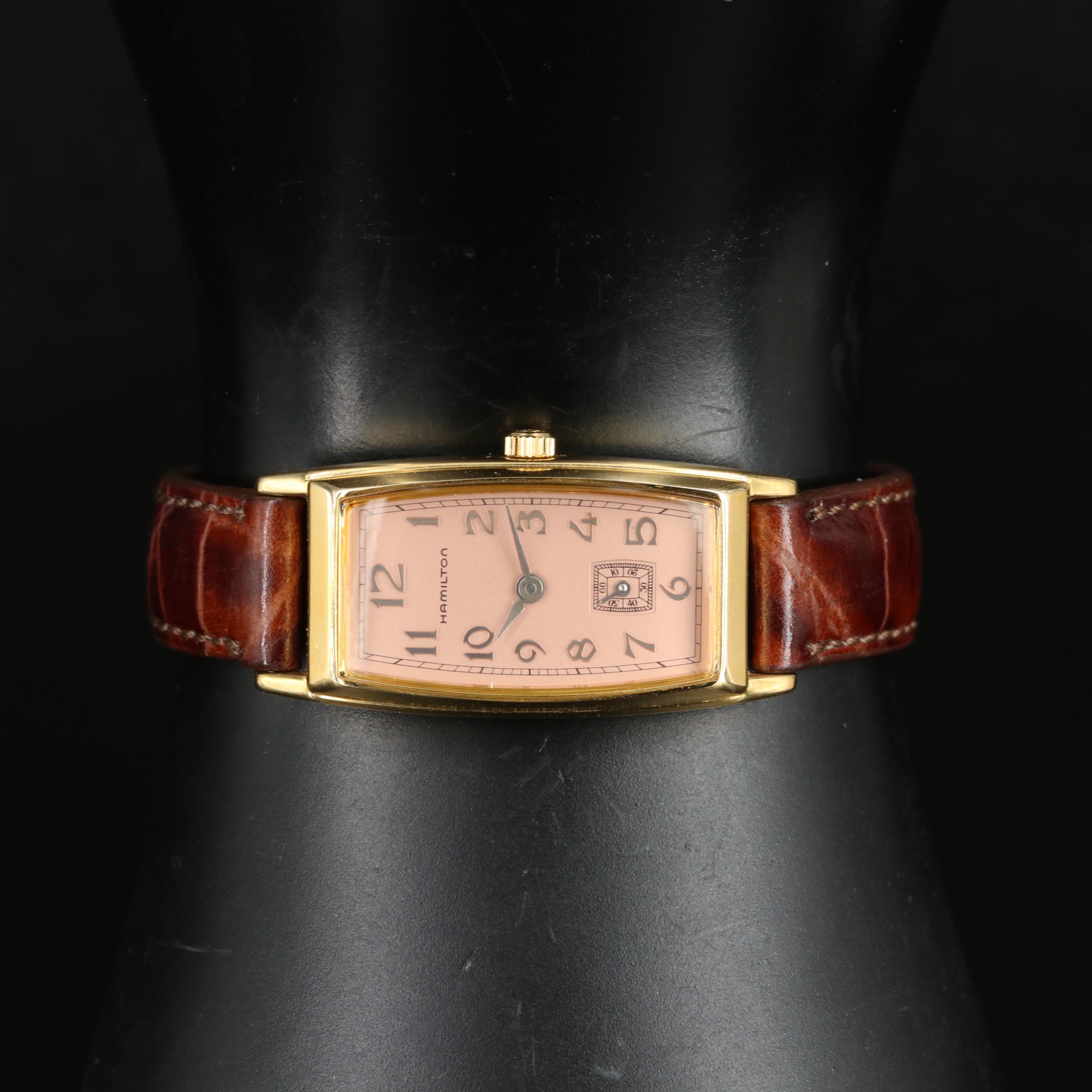 Hamilton Tank Style Quartz Wristwatch | EBTH