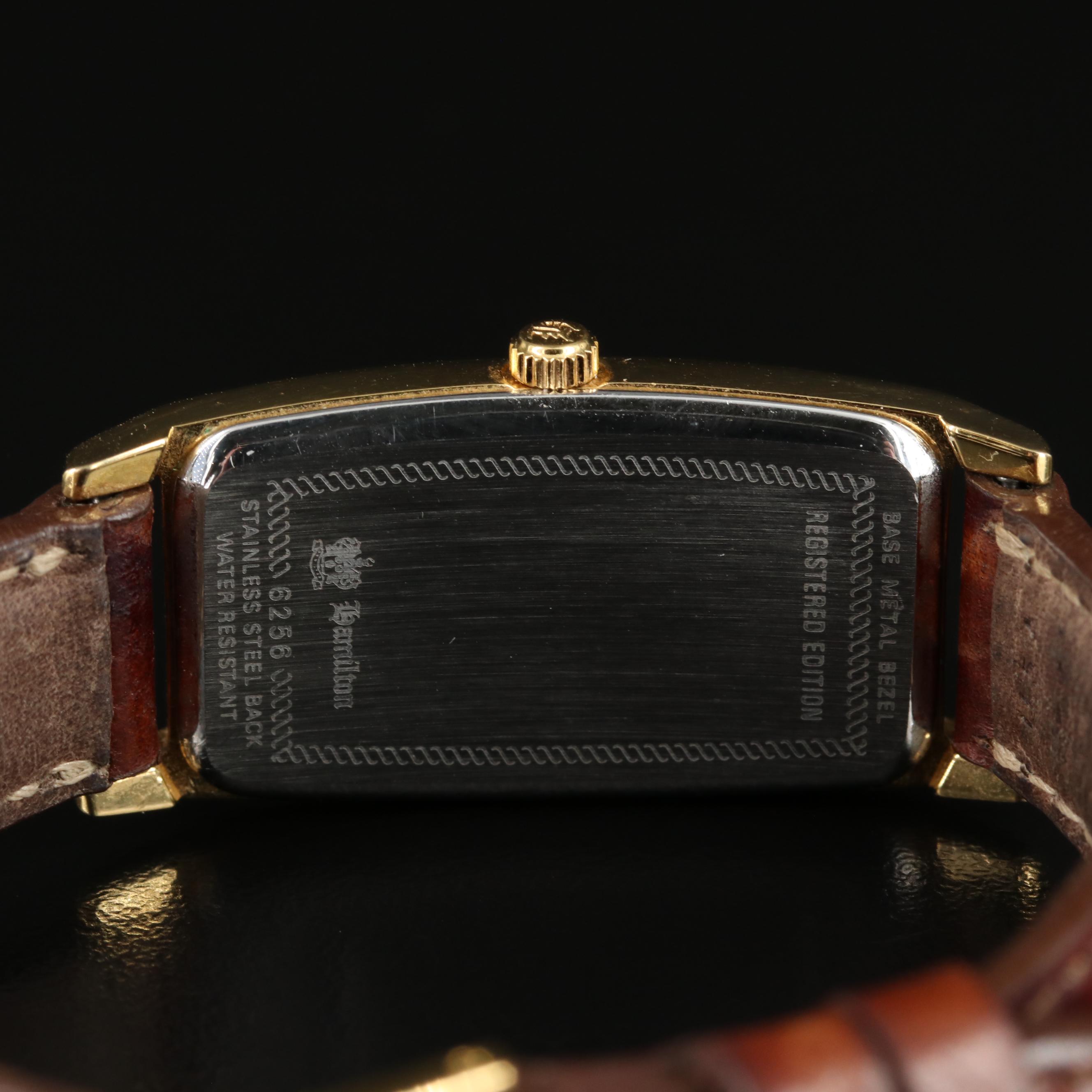 Hamilton Tank Style Quartz Wristwatch | EBTH