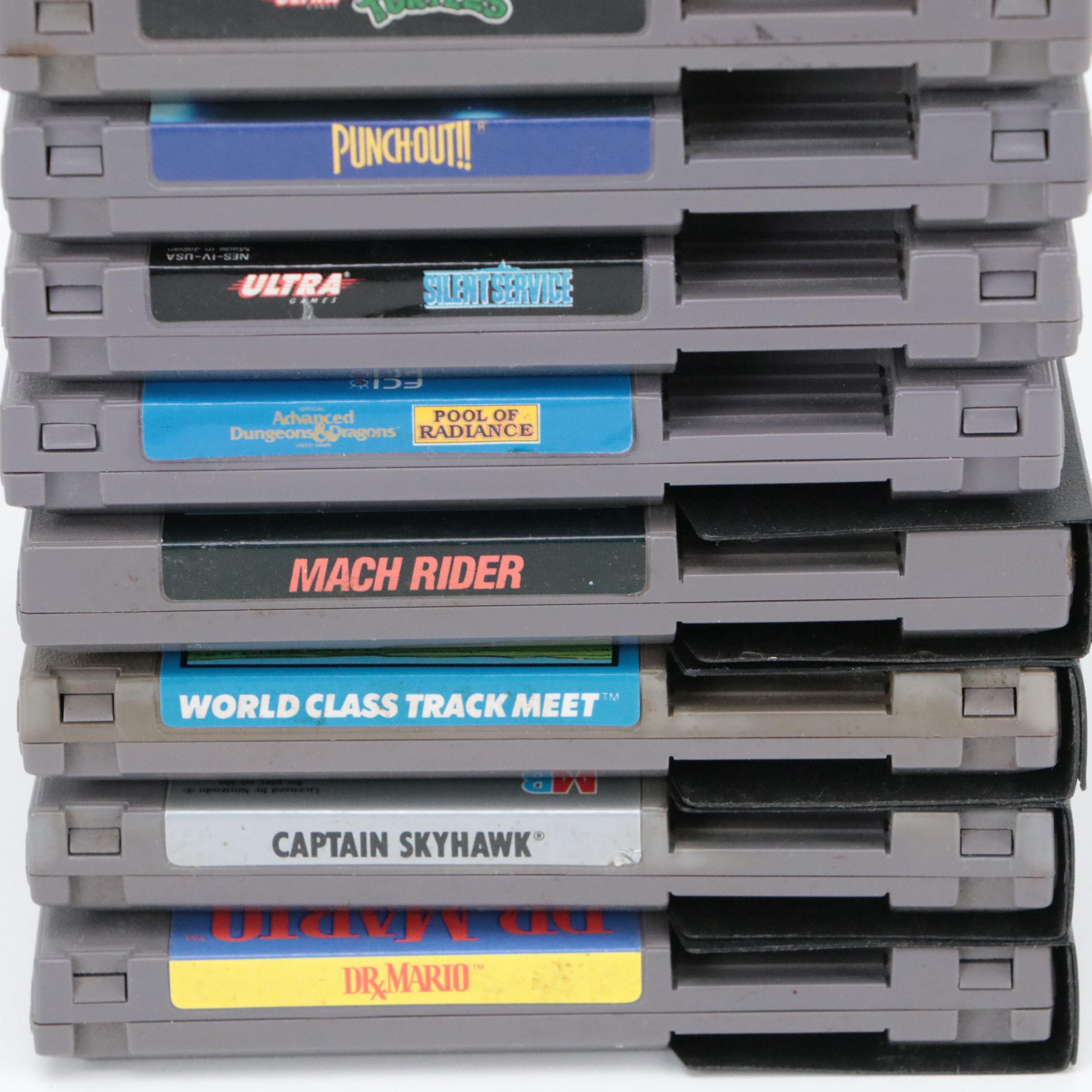 NES and SNES Video Games Featuring "Pool Of Radiance" and R.O.B. The ...