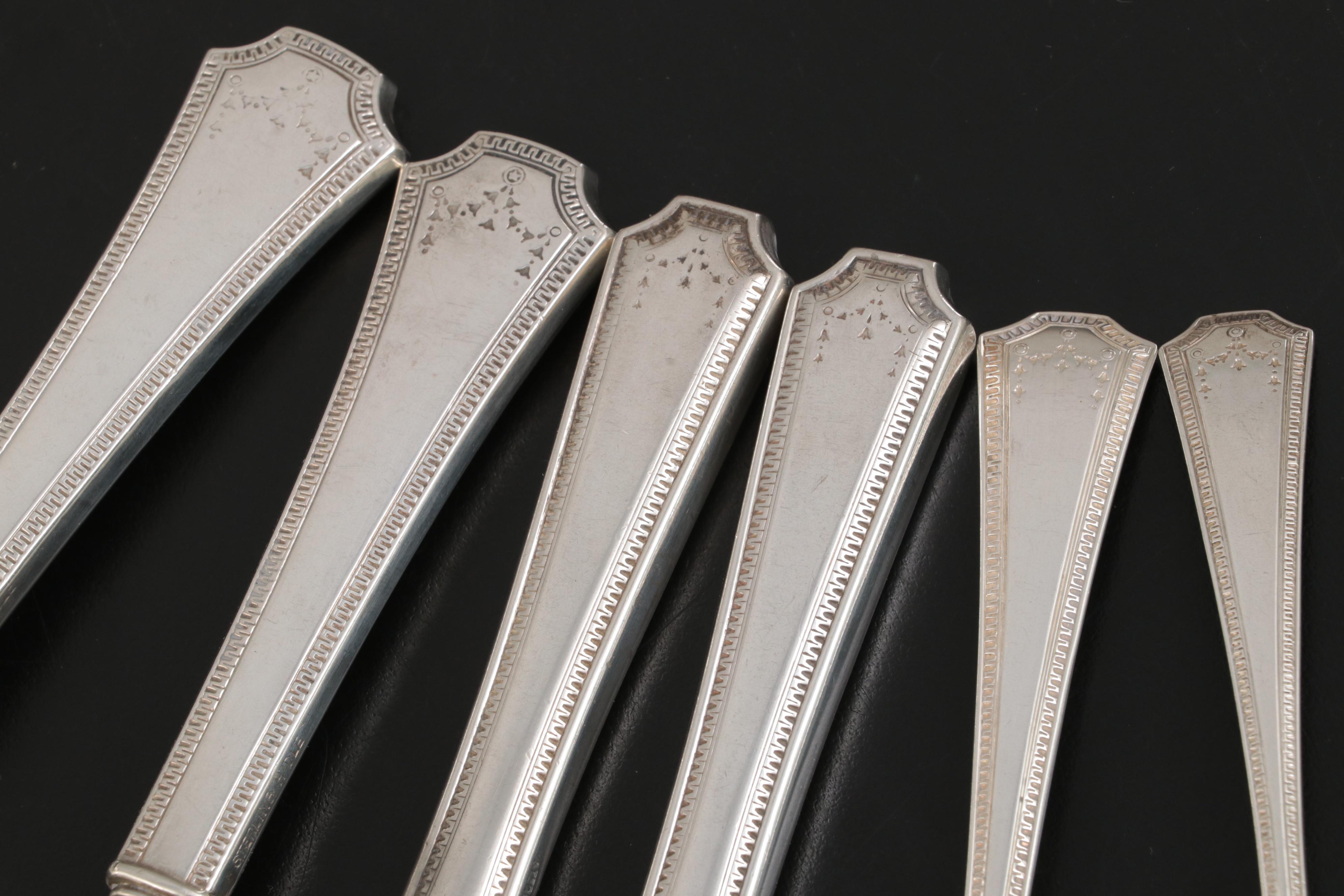 Watson "Lily" Sterling Silver Spoons and Other Serving Utensils | EBTH