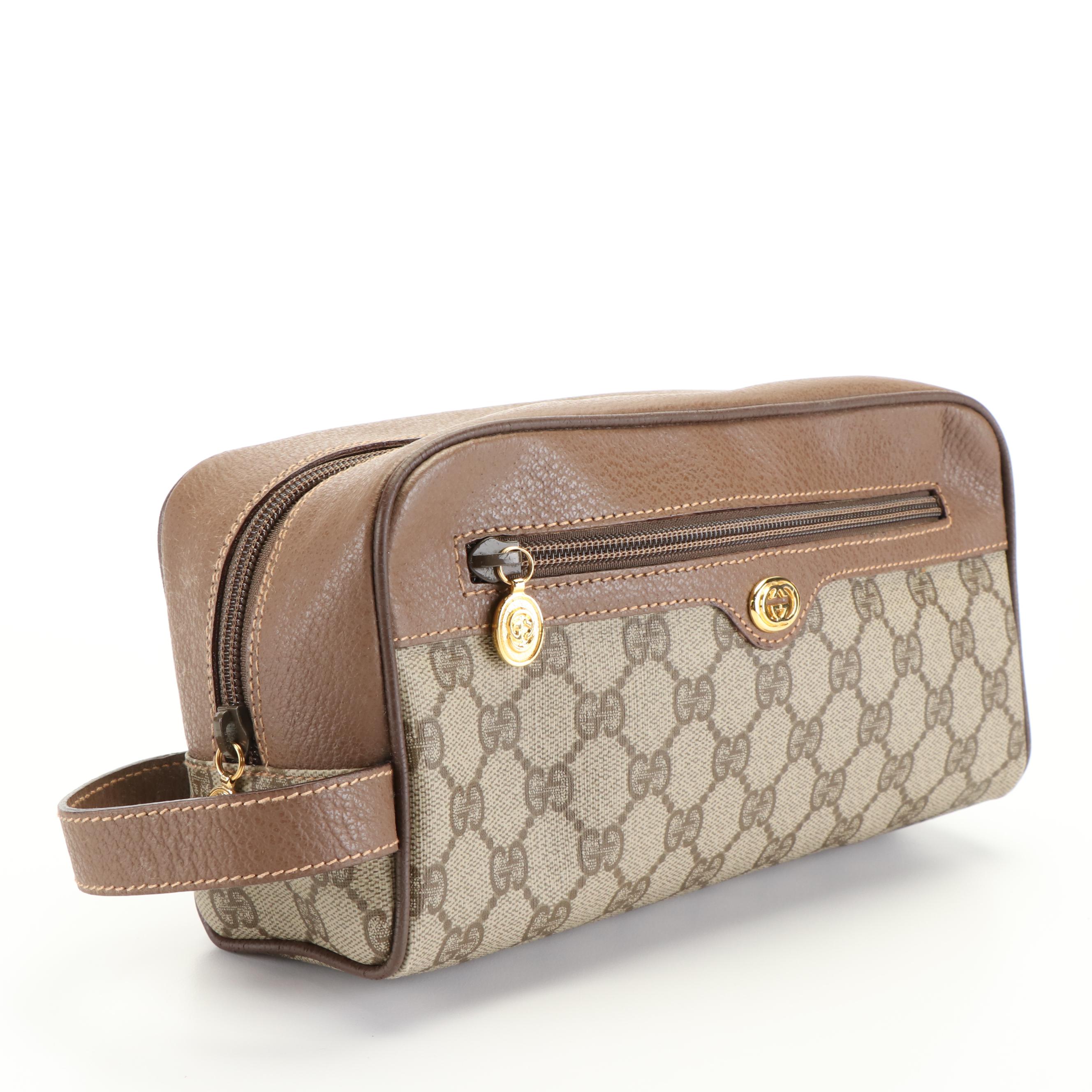 Gucci GG Supreme Running Vanity Case Accessories | EBTH