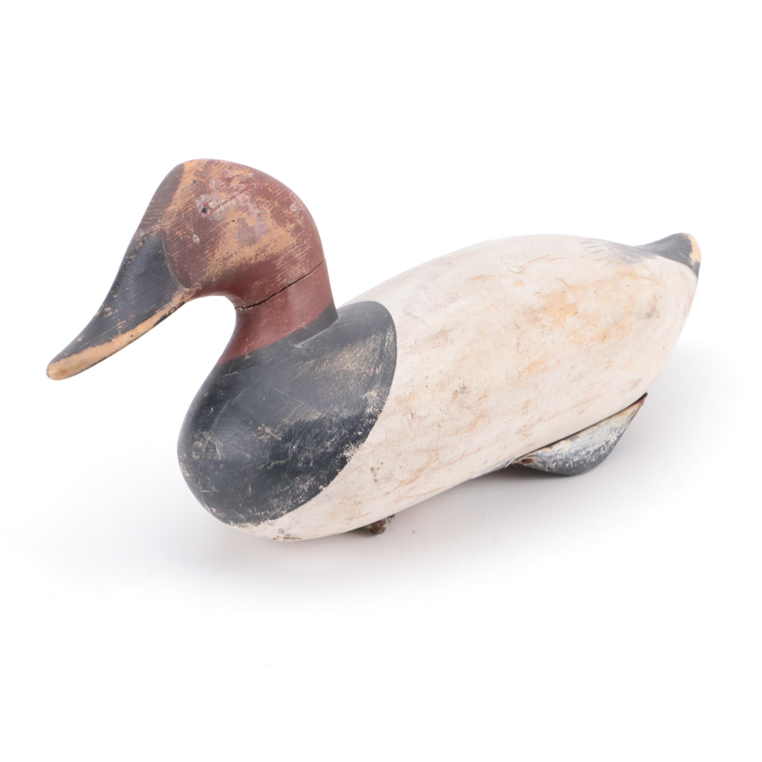 R. Madison Mitchell (Attributed) Canvasback Duck Decoy | EBTH
