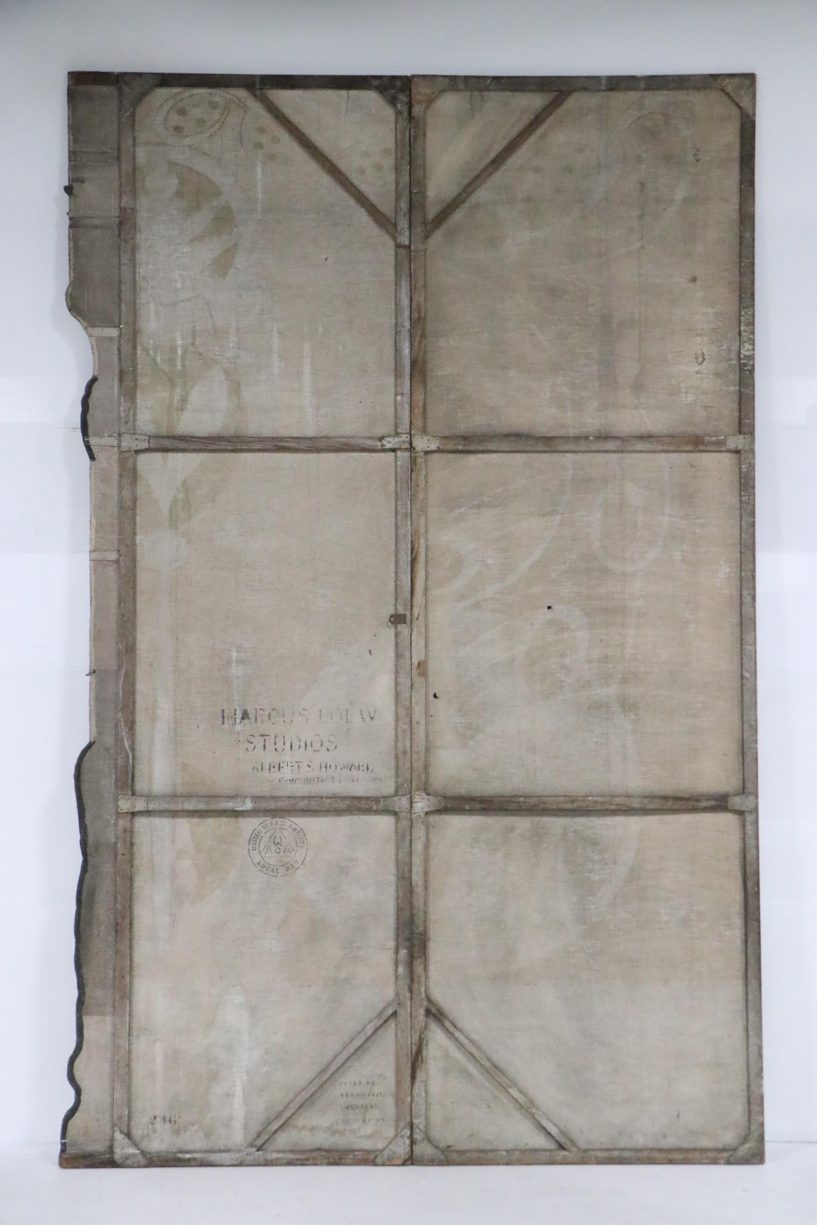 Albert Howard for Marcus Loew Studios Art Deco Theatre Wall Paintings ...