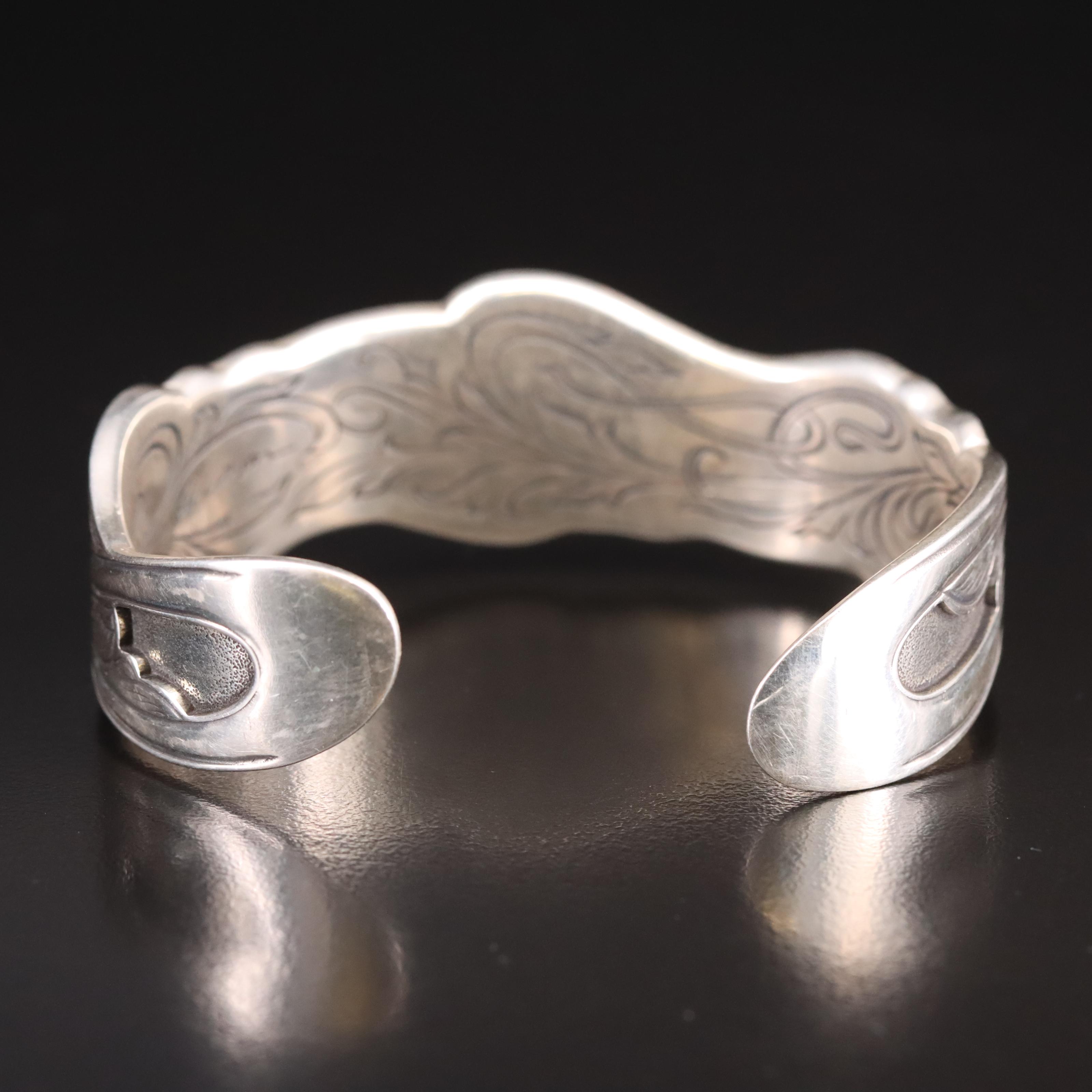 Kit Carson Sterling Wave Cuff | EBTH