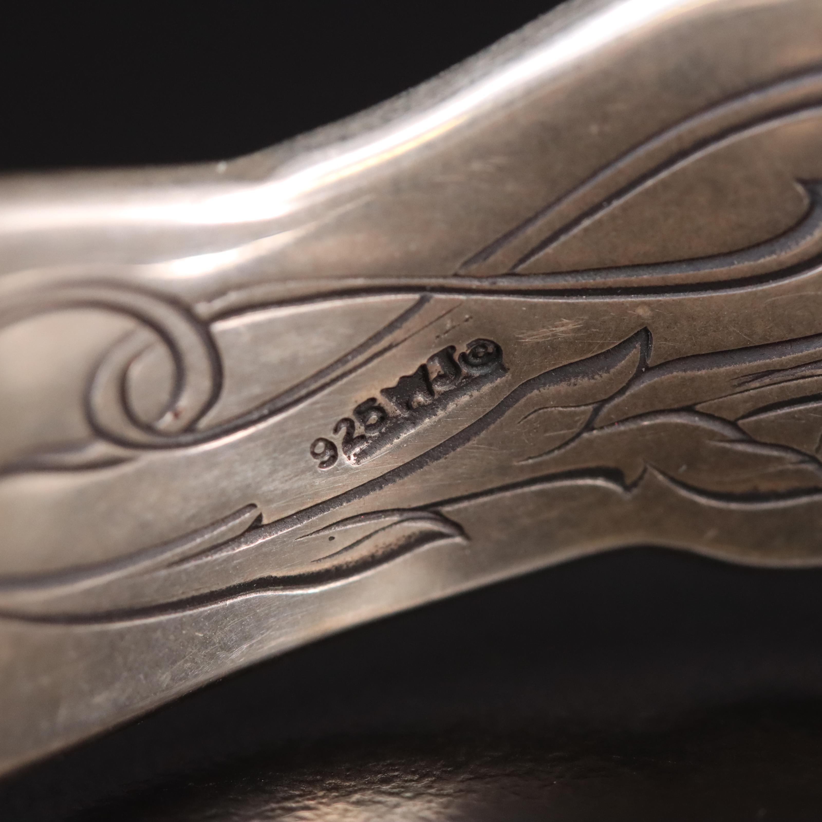 Kit Carson Sterling Wave Cuff | EBTH