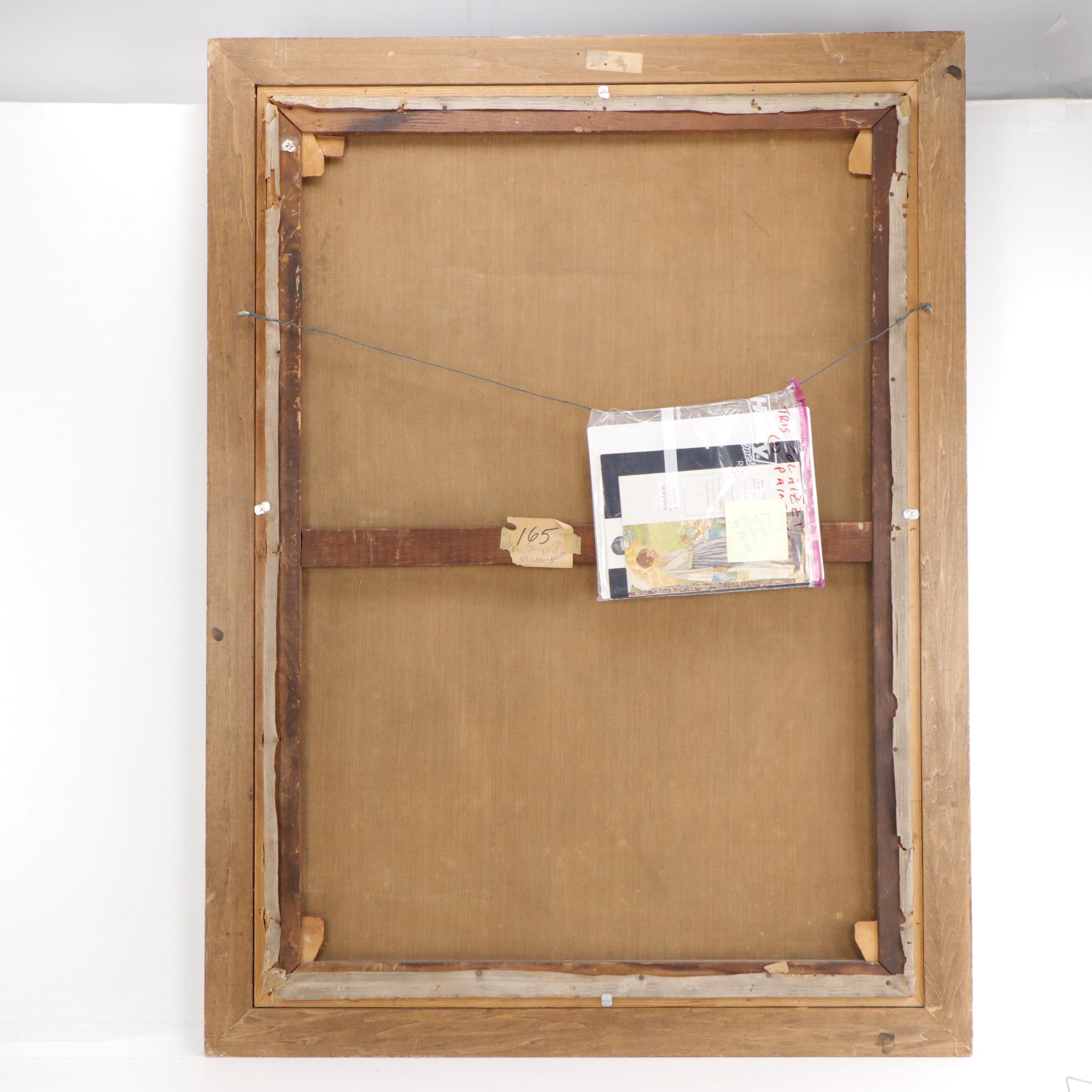 Raymond Perry Rodgers Neilson (Attributed) Oil Painting of Standing ...