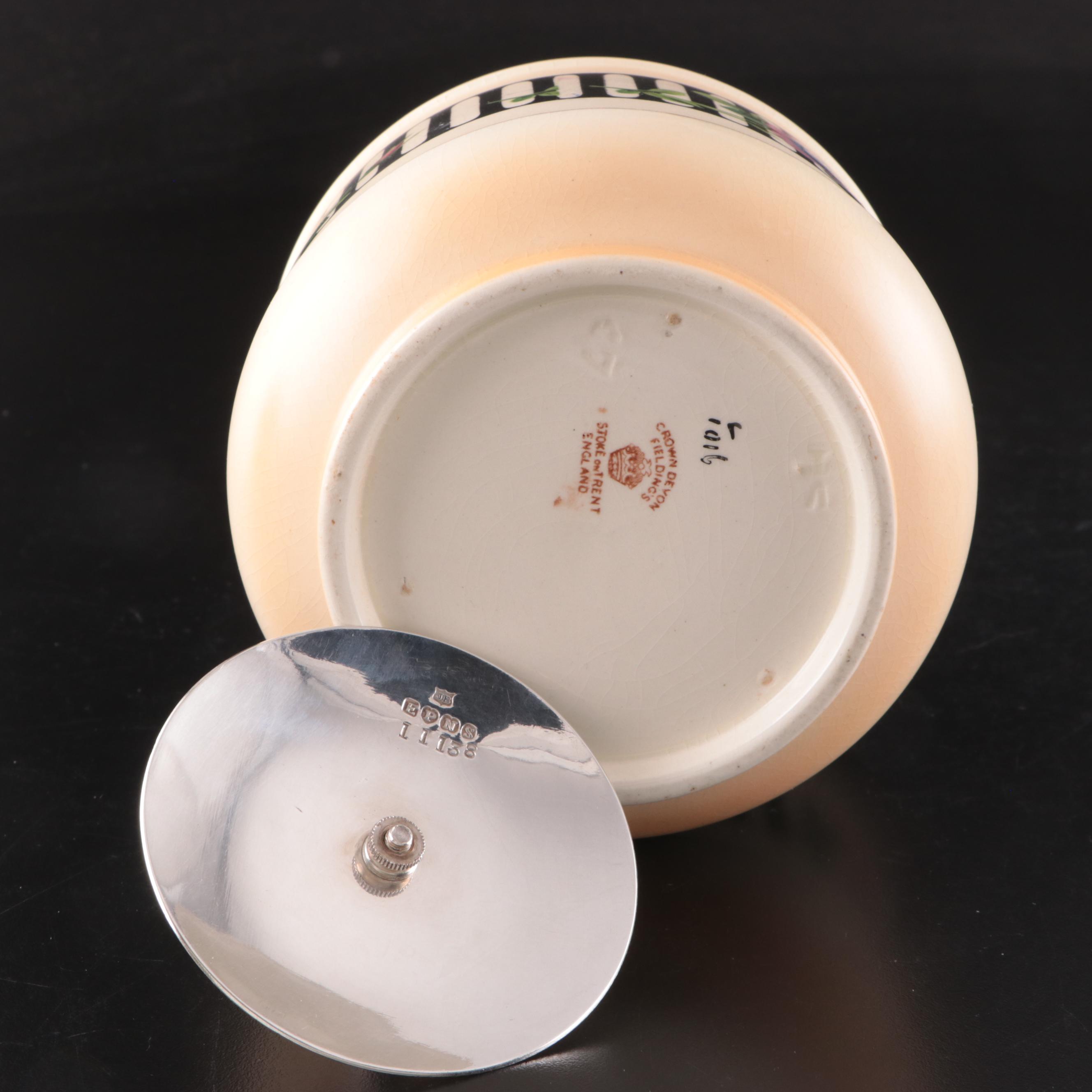 Crown Devon and Other Biscuit Barrels, Early to Mid 20th Century | EBTH