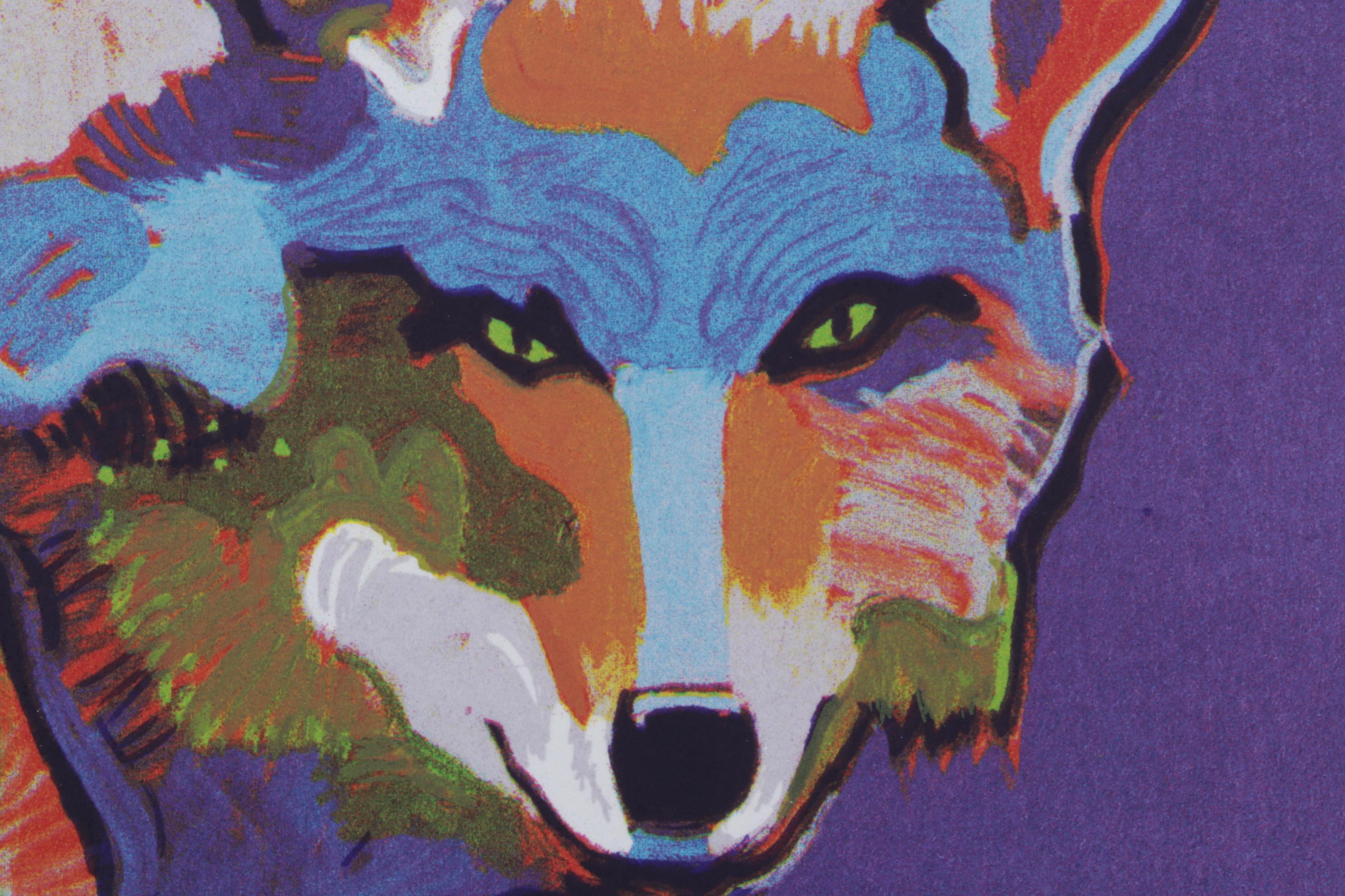 John Nieto Serigraph "Mexican Grey Wolf," 1996 | EBTH