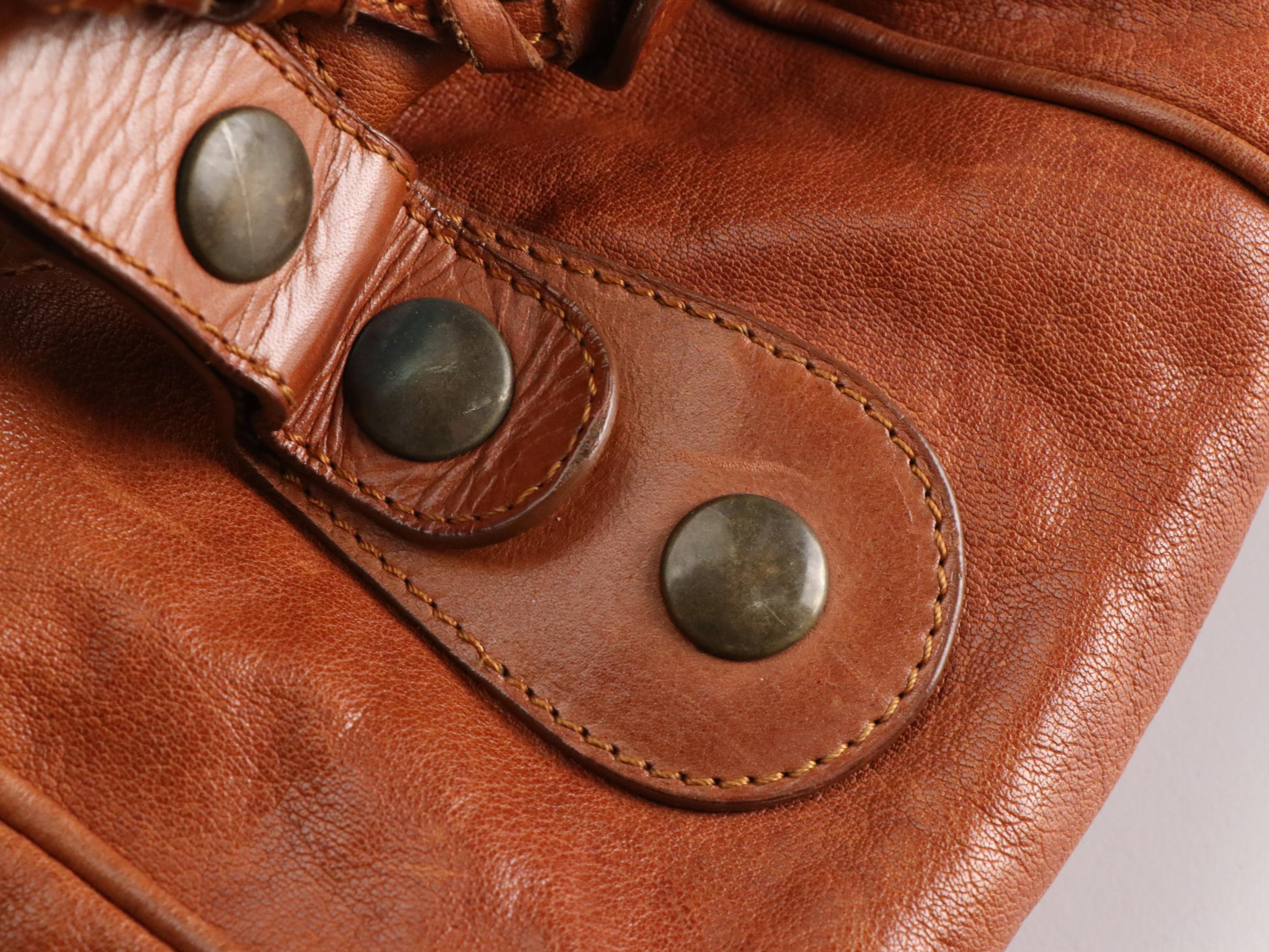 Chloé Silverado Satchel in Chestnut Leather with Whipstitch Trim | EBTH