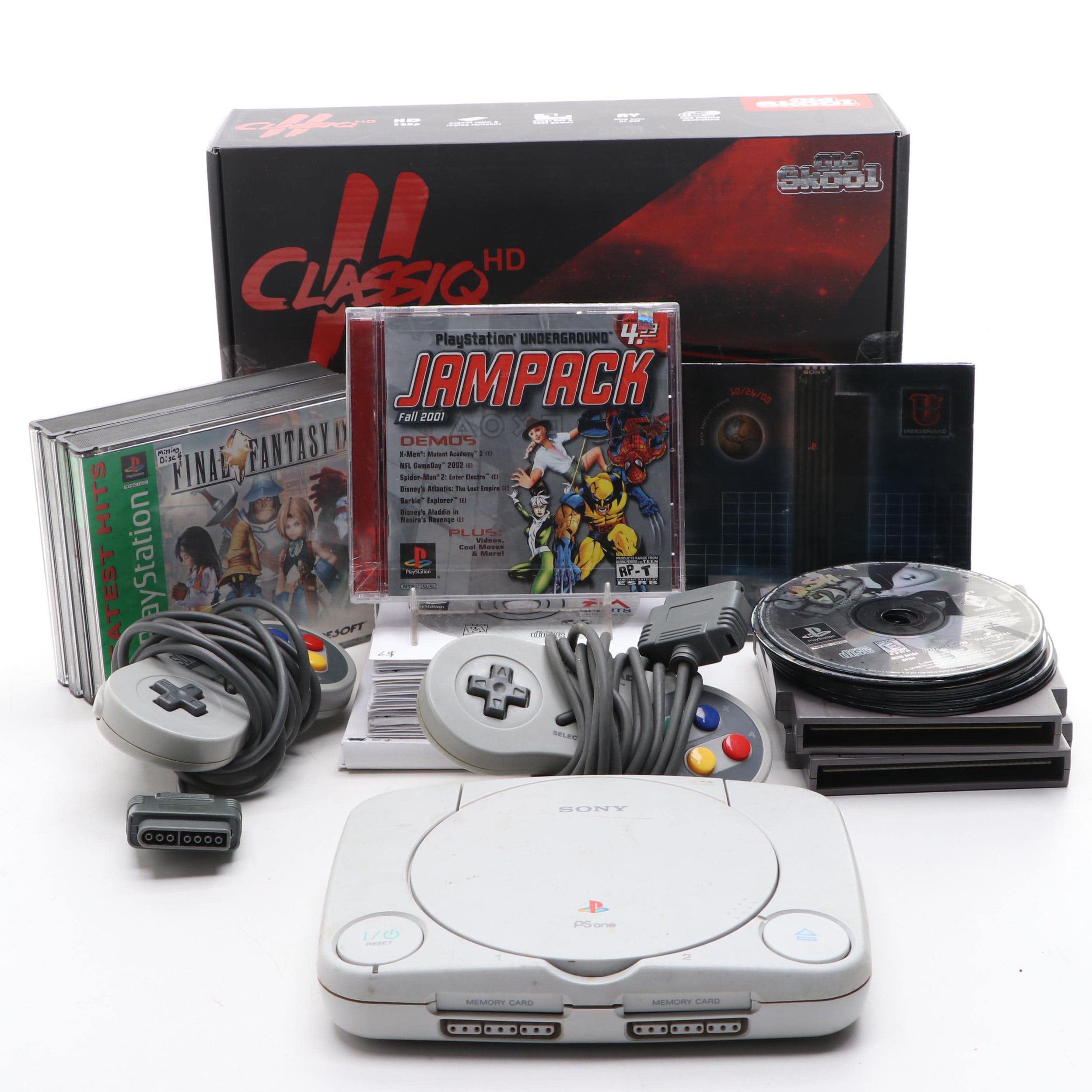 PlayStation Console and Games with NES/SNES Classiq II Console and More ...