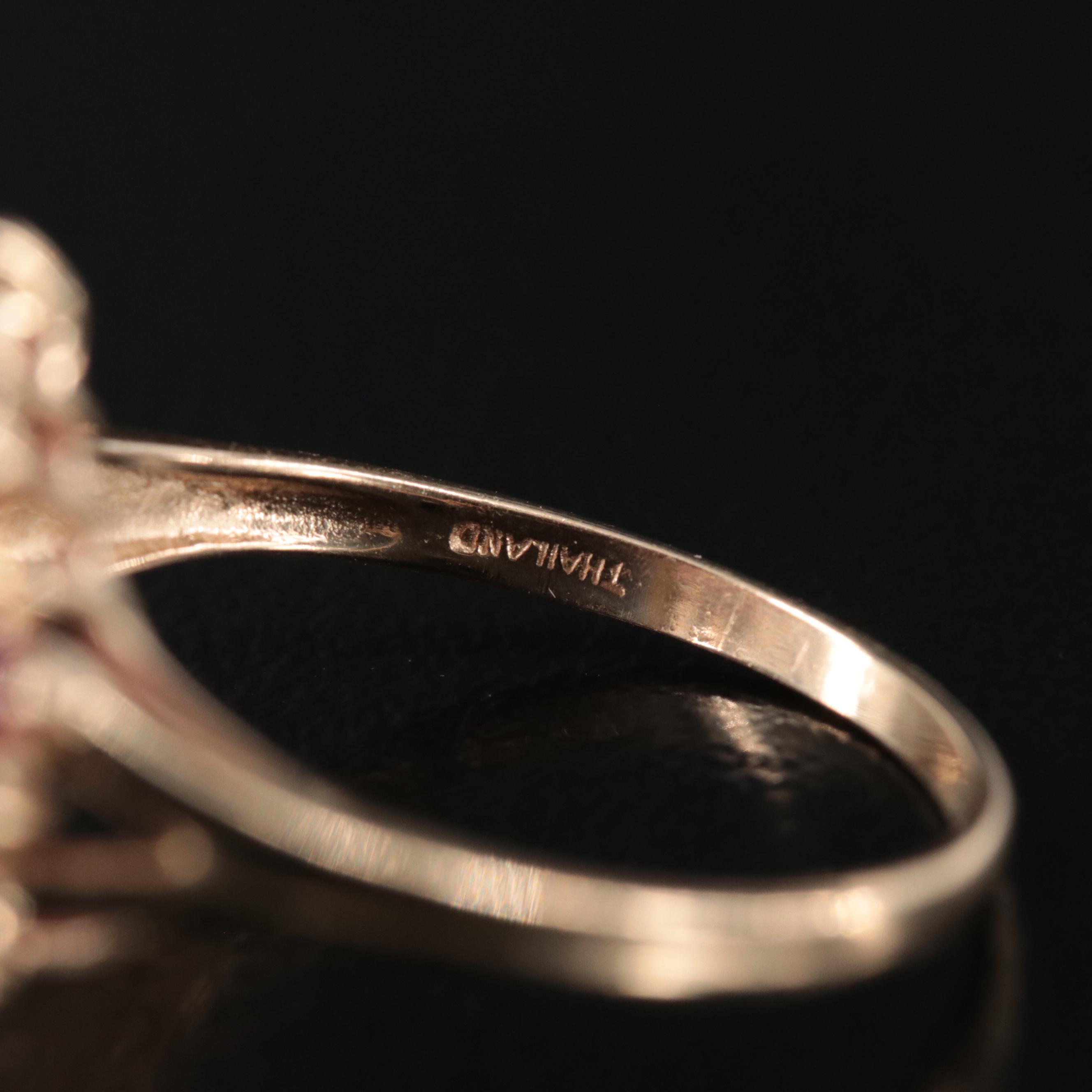 10K Ruby Cluster Ring | EBTH