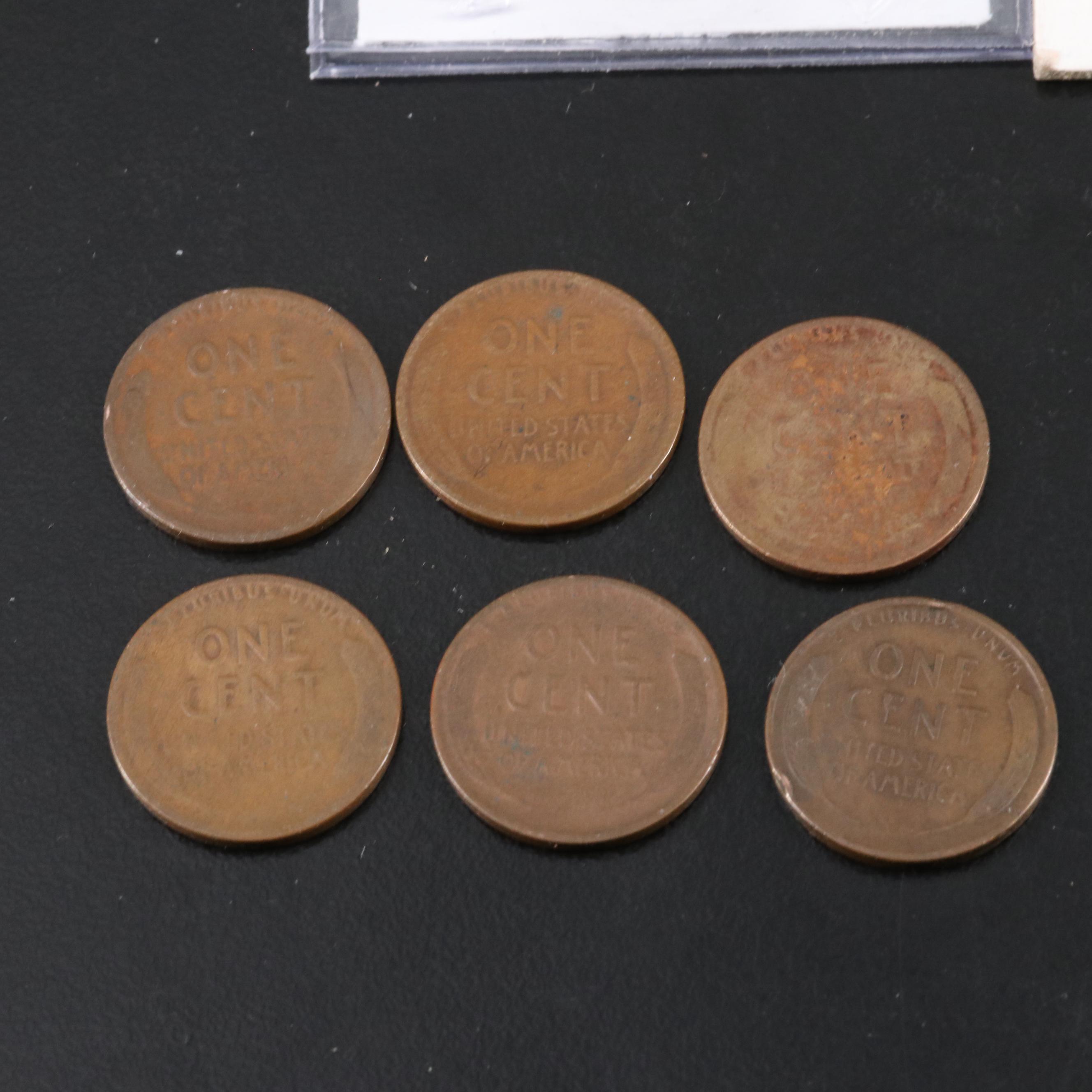 Group of Nine Lincoln Cents With an 1911-S | EBTH