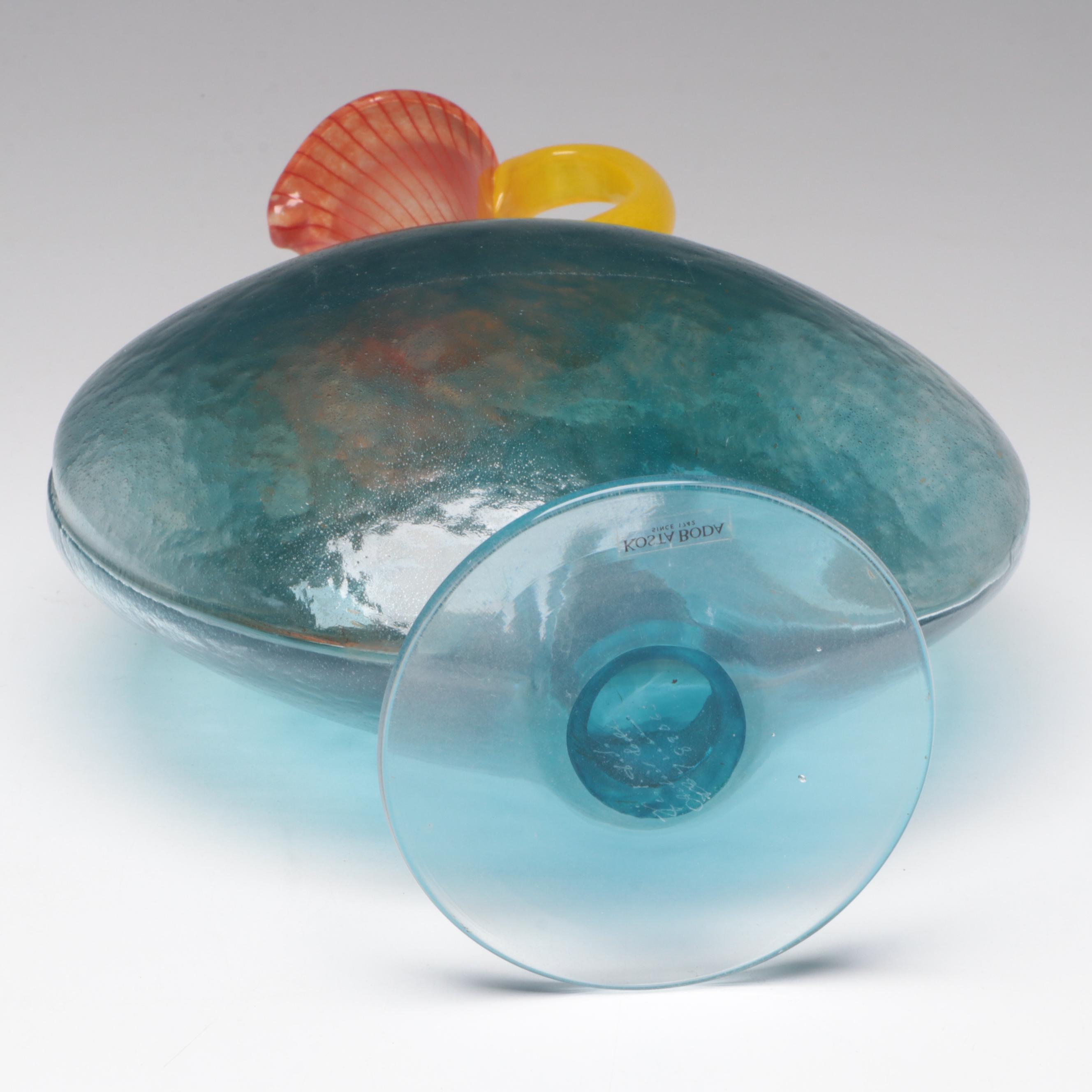 Kjell Engman for Kosta Boda "Bon Bon" Glass Jug, 1991-2002 | EBTH