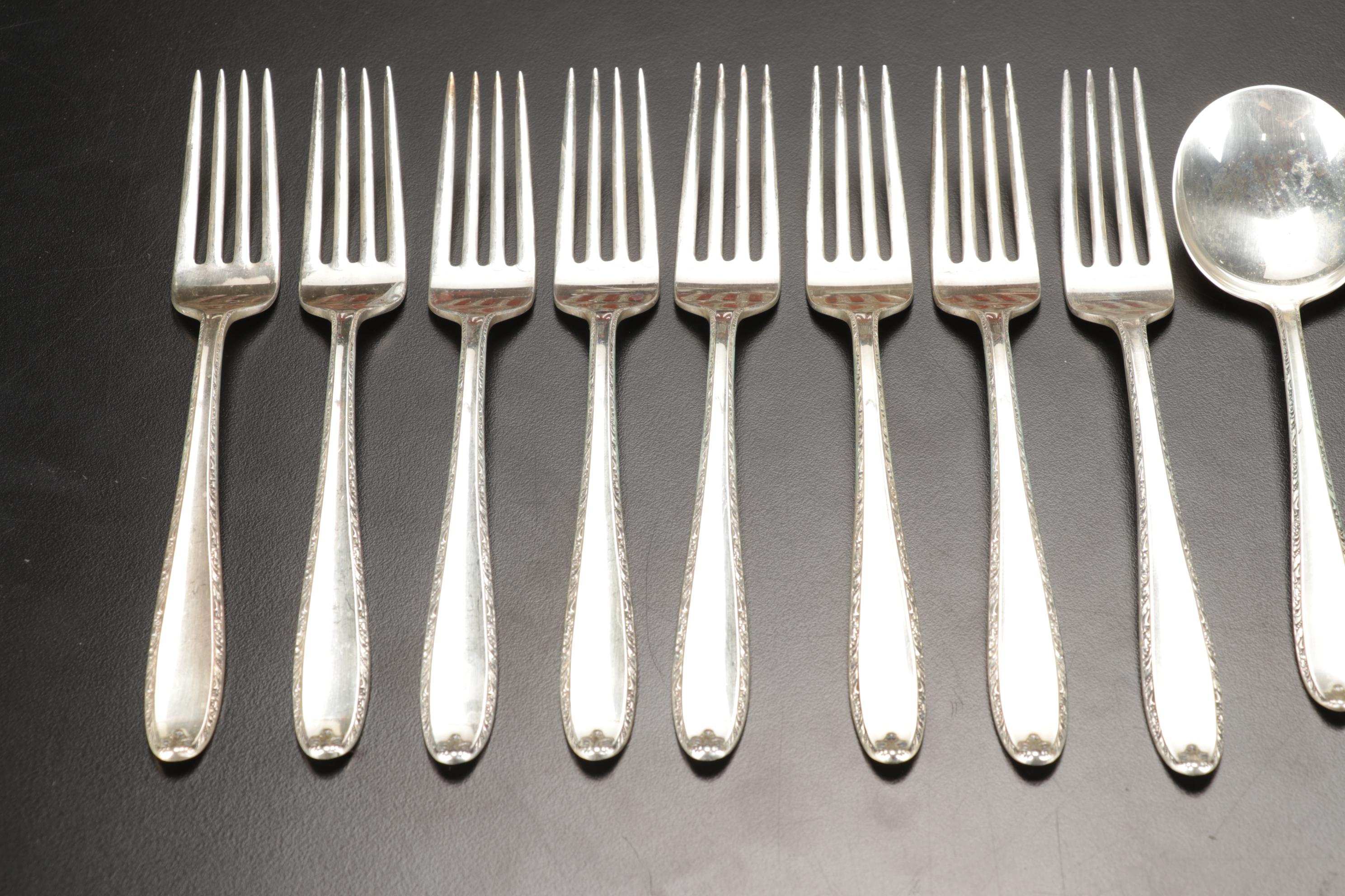 Alvin "Southern Charm" Sterling Silver Utensil Set, 1947-1991 | EBTH