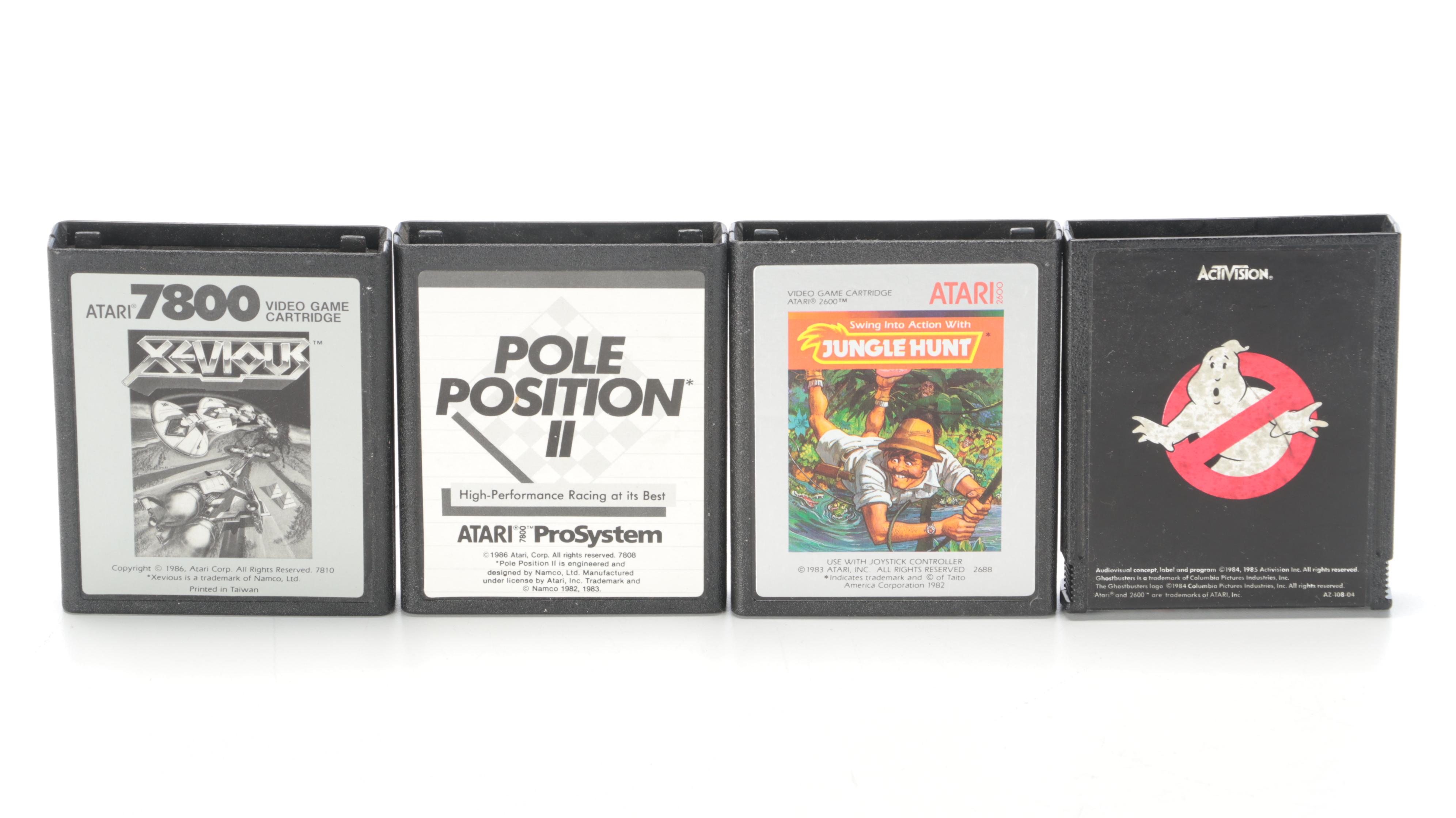 Atari 2600 Jr. Controllers with Ghostbusters, Kangaroo, and More Games ...