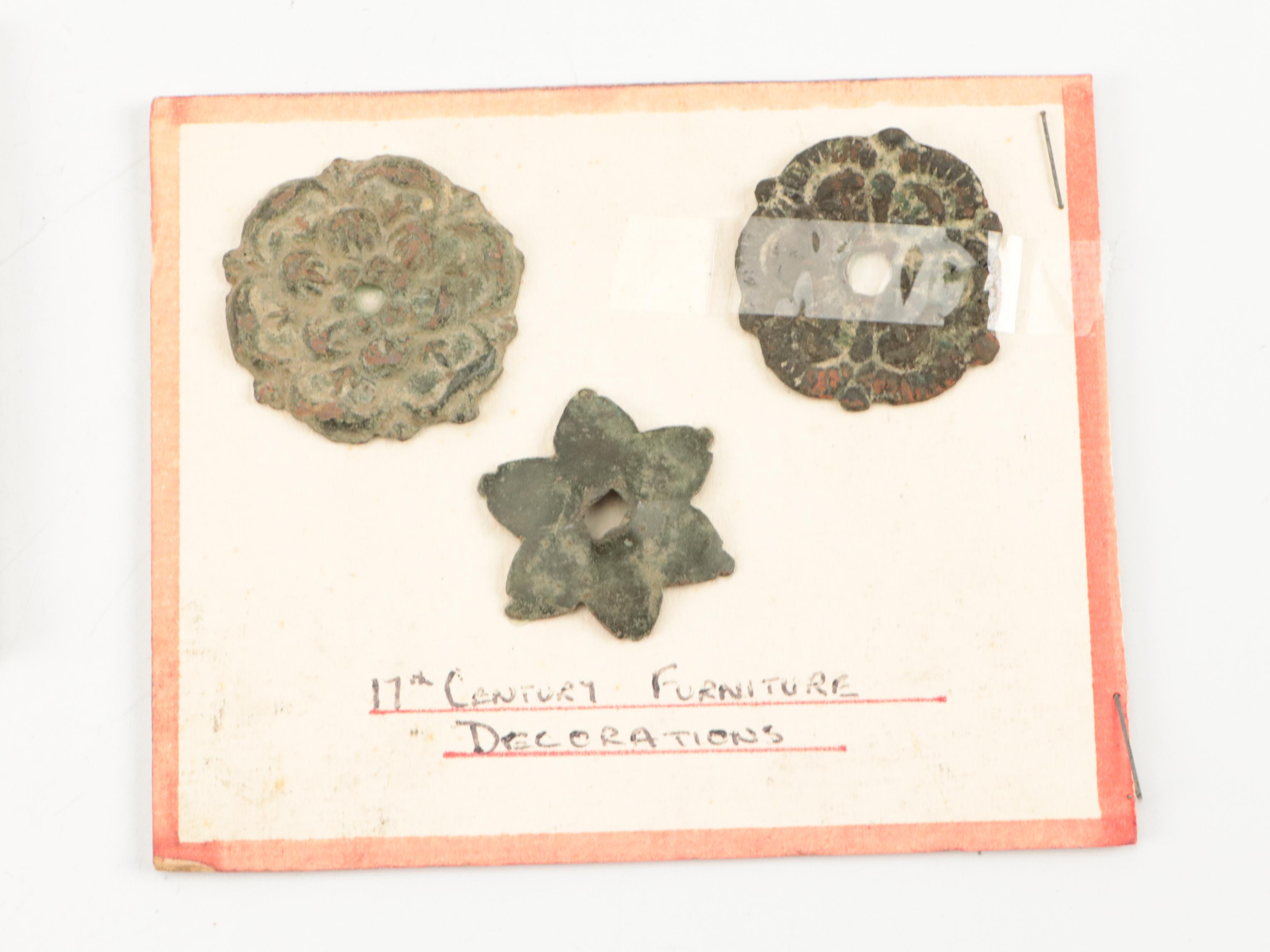 Rings, Clog Fasteners, Weight, Furniture Decorations and More Artifacts ...