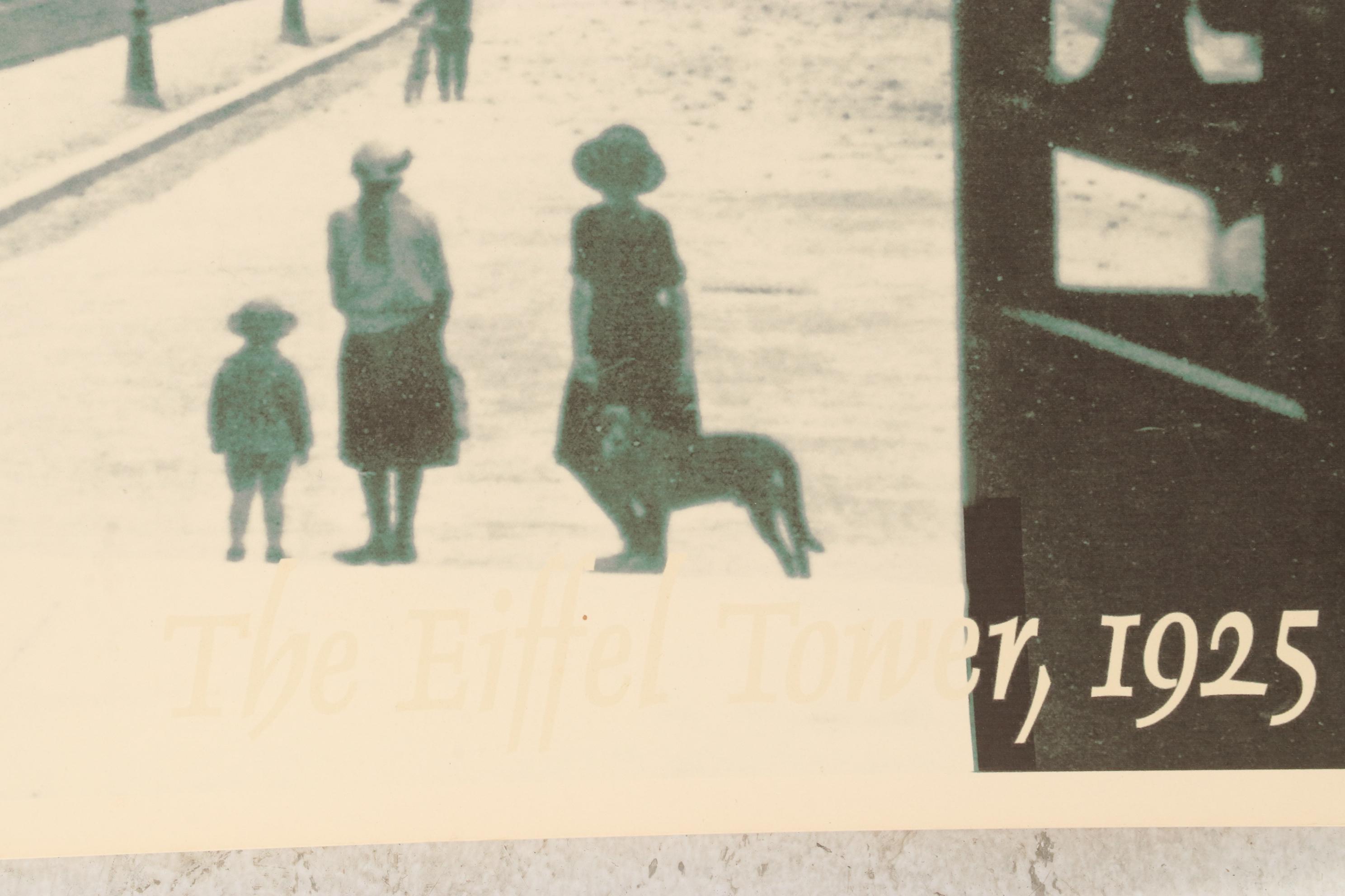 Large Format Offset Lithograph After Sally Gall "Views Of Paris" | EBTH