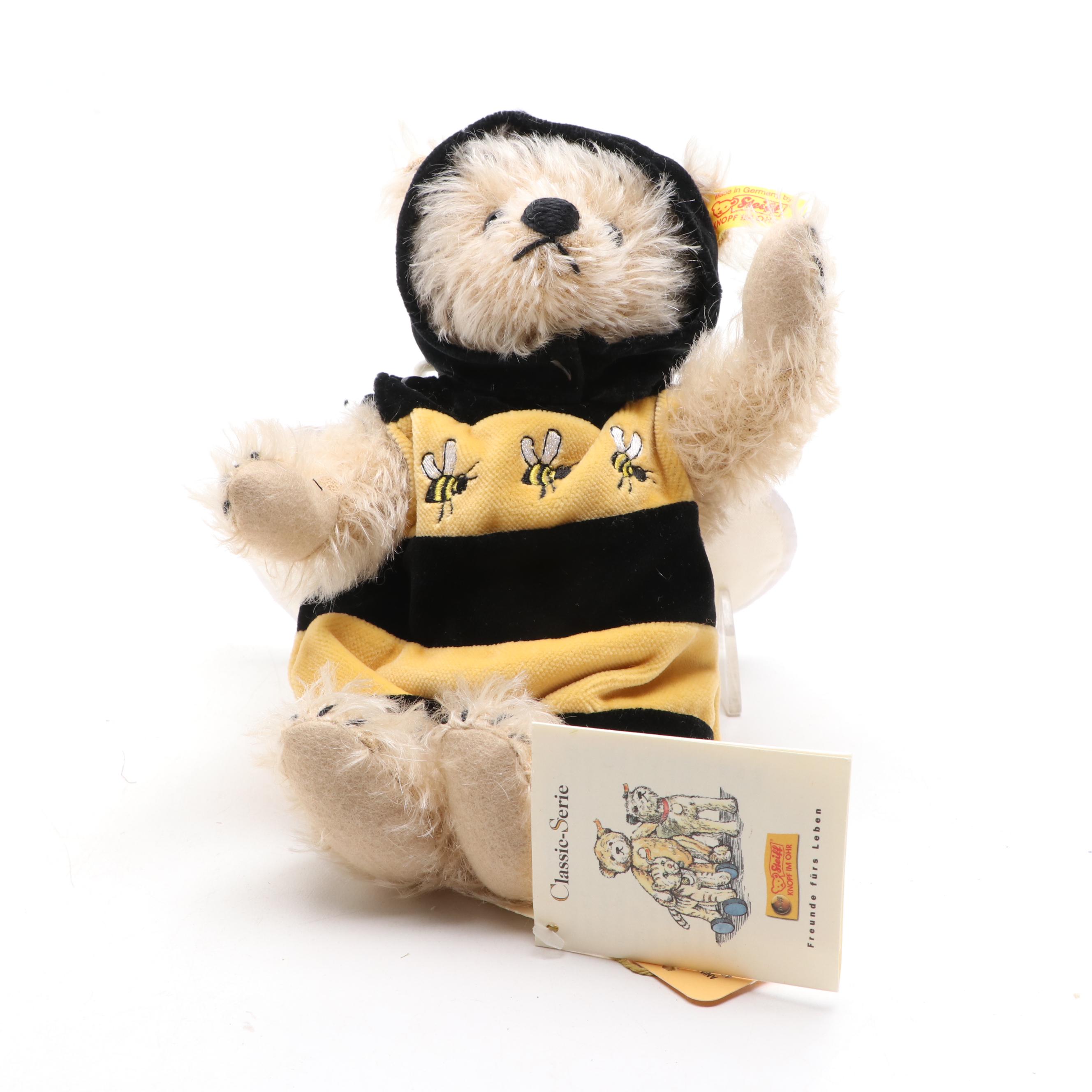 Steiff Classic Series "Bee" Mohair Teddy Bear | EBTH