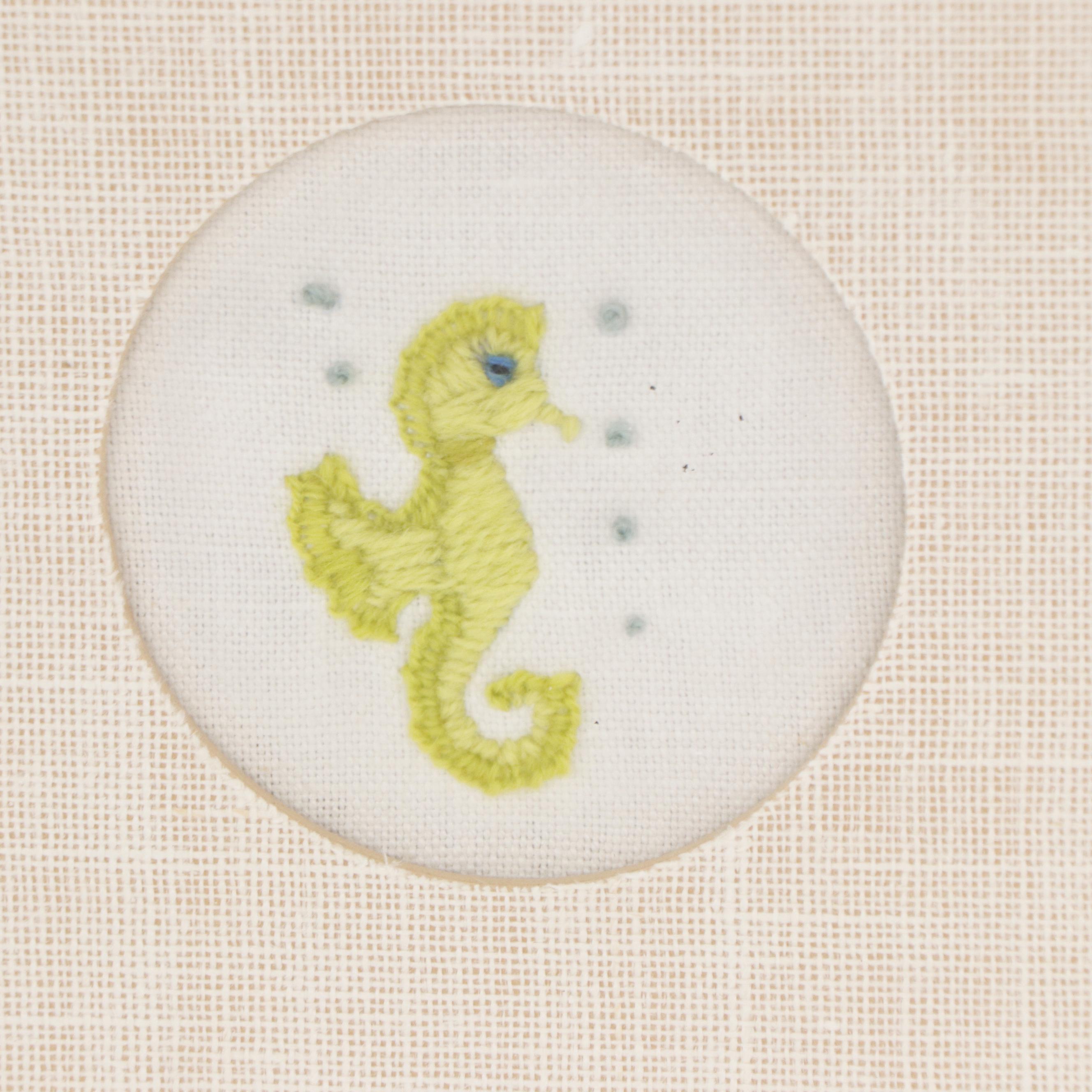 Hand-Embroidered Textiles of Sea Creatures | EBTH