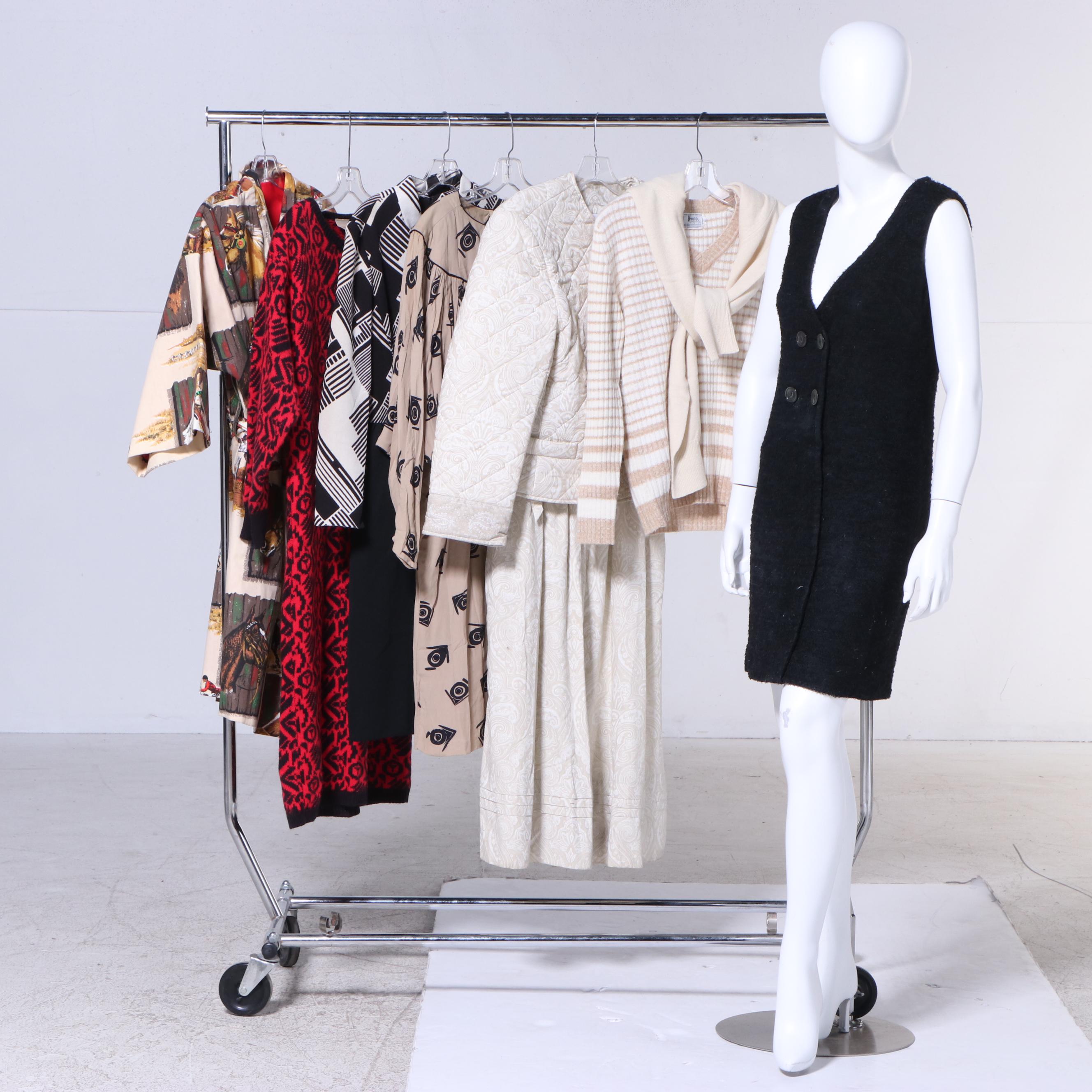 Vera Bradley Dress and Quilted Button-Down Jacket Set with Other ...