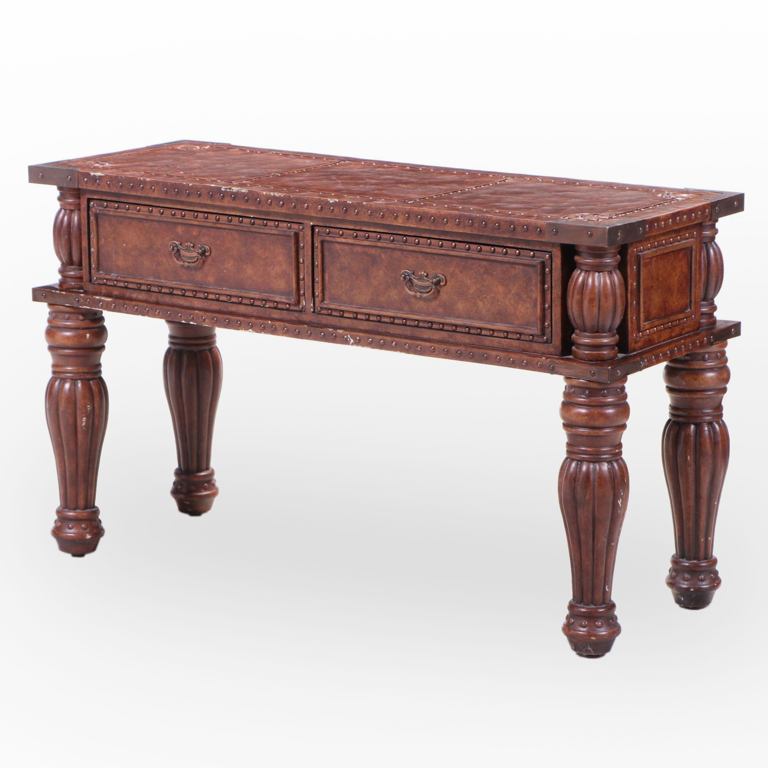Collezione Europa Baroque Style Two-Drawer Console Table | EBTH