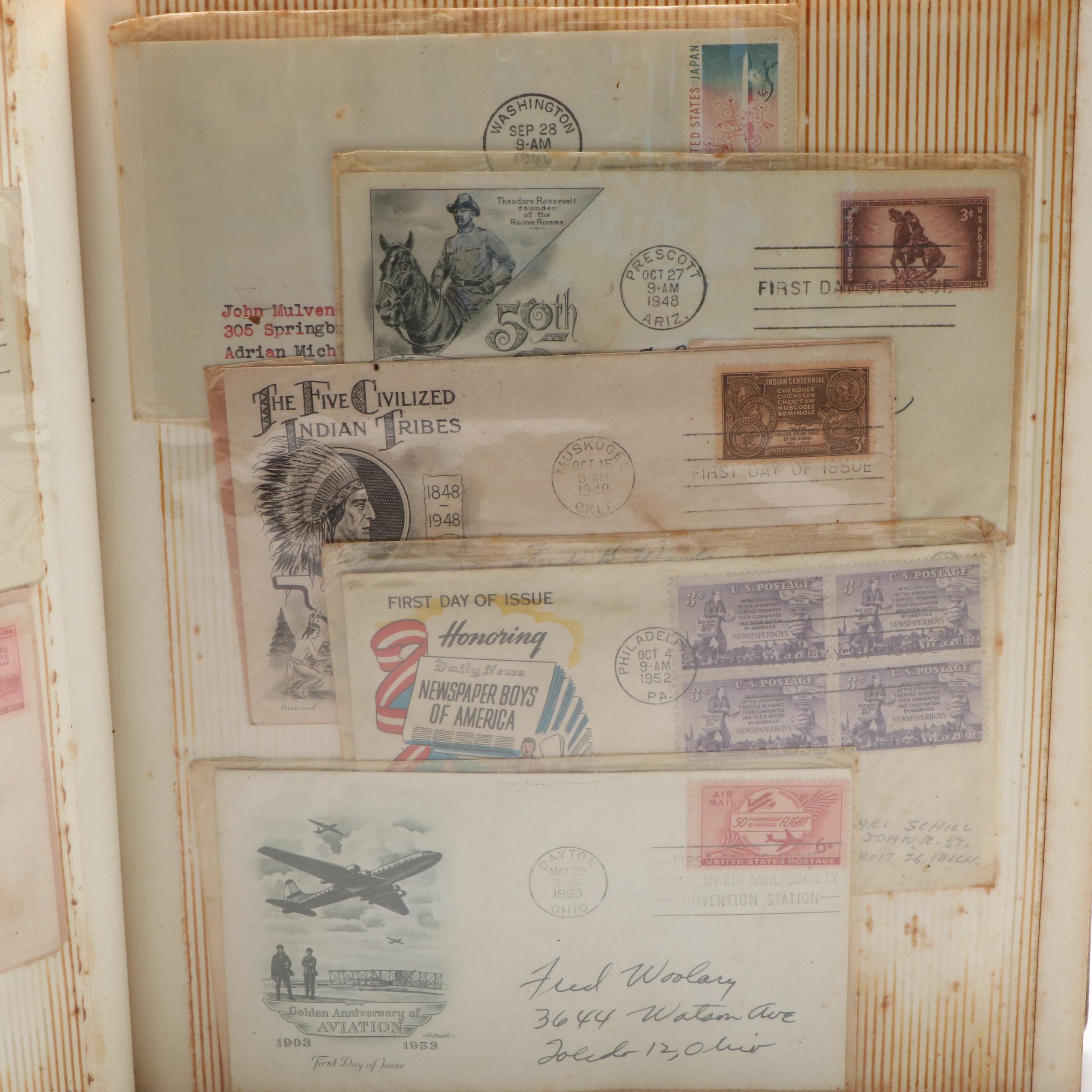 Three Albums of Postal Covers | EBTH