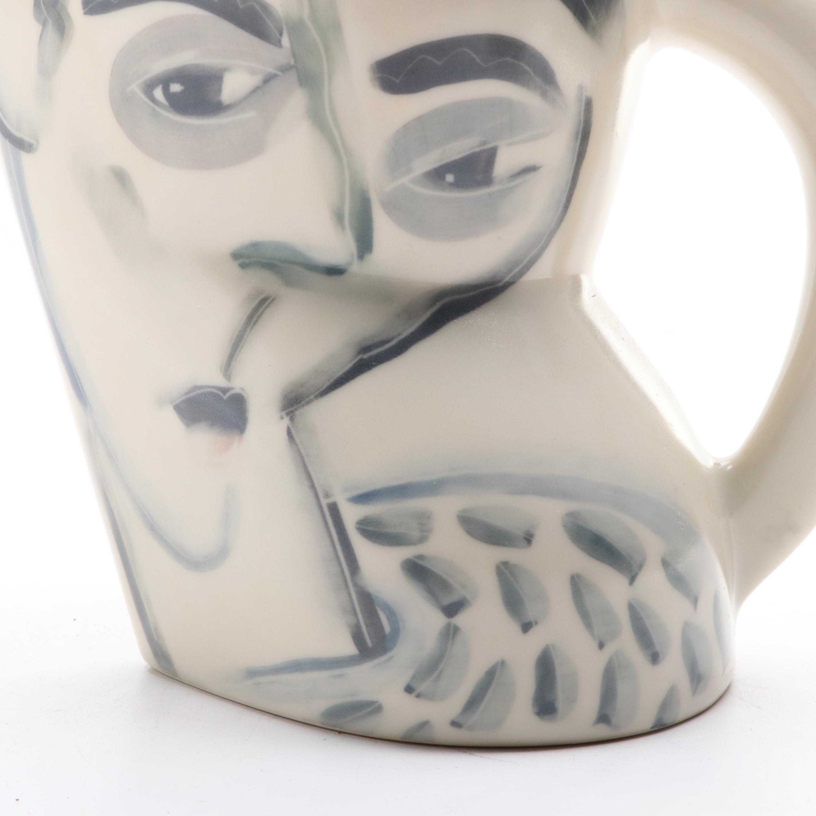 Picasso Style Ceramic Face Pitcher | EBTH