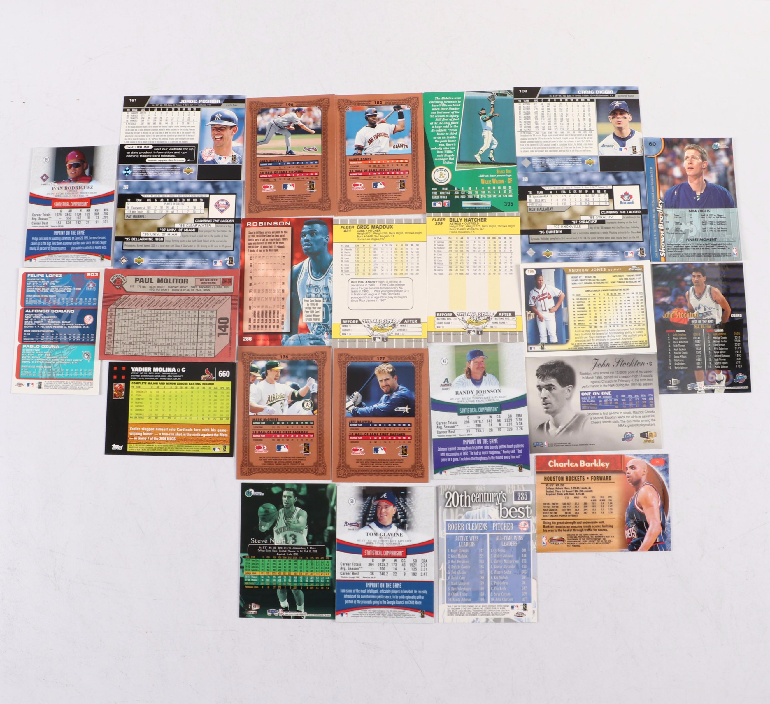 Topps Chrome with Other Sports Cards Featuring Roy Halladay Rookie ...