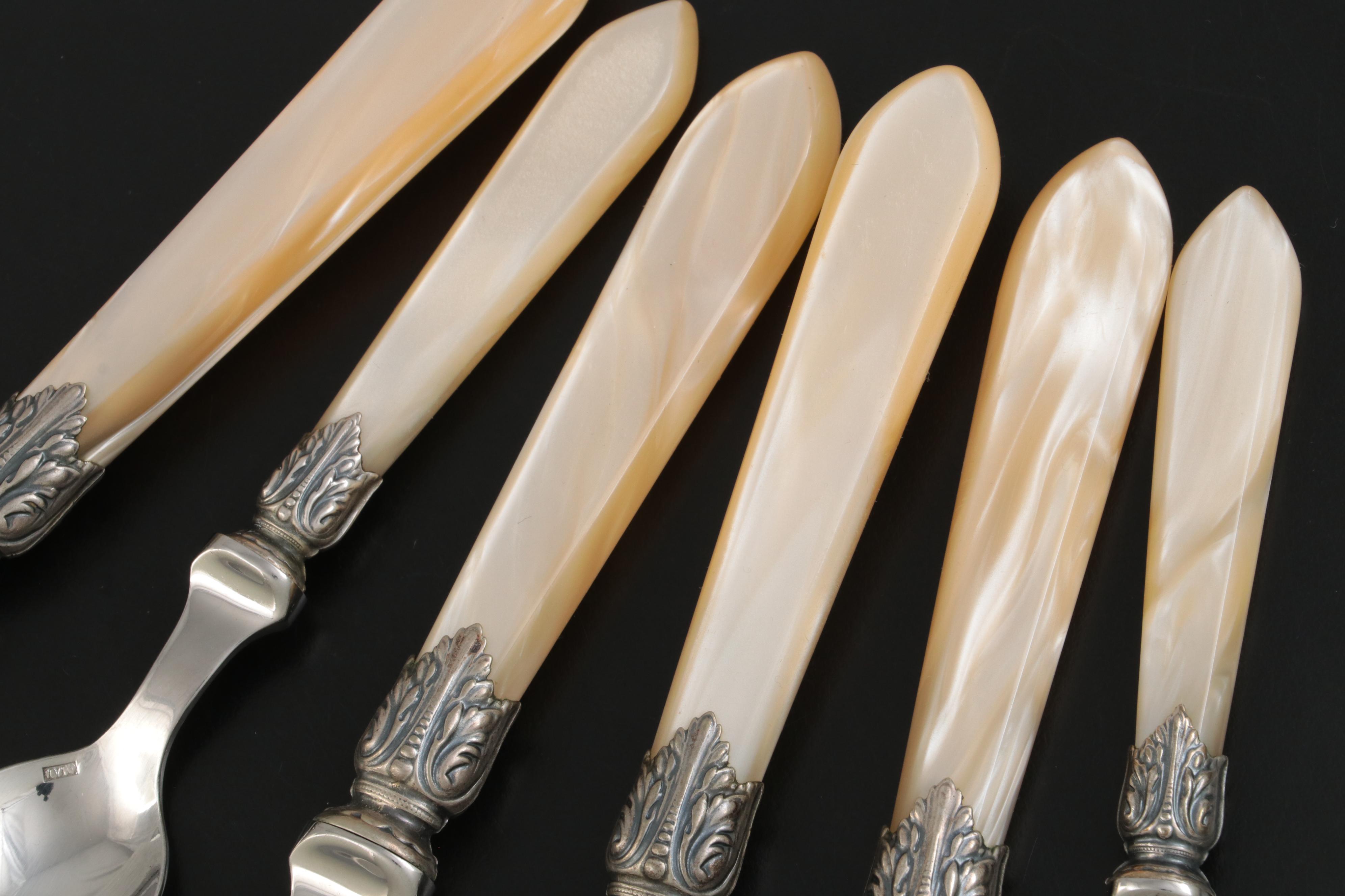 Jean Couzon "Galaxy-Pearl" Stainless Steel Flatware | EBTH