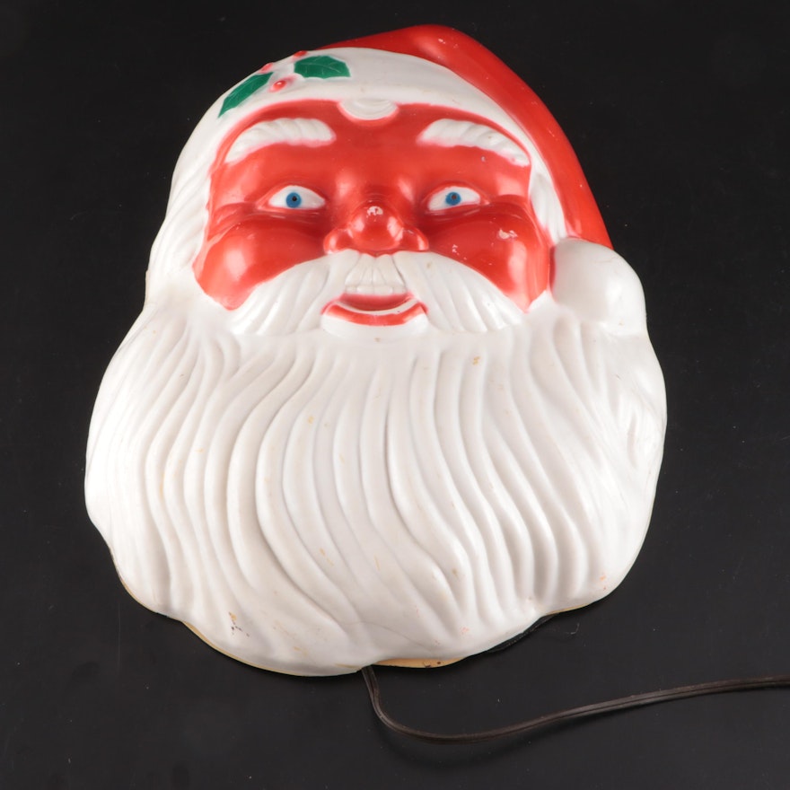 Noma Electric Corp. Illuminated Santa Wall Hanging | EBTH Noma Electric Corp. Illuminated Santa Wall Hanging | EBTH