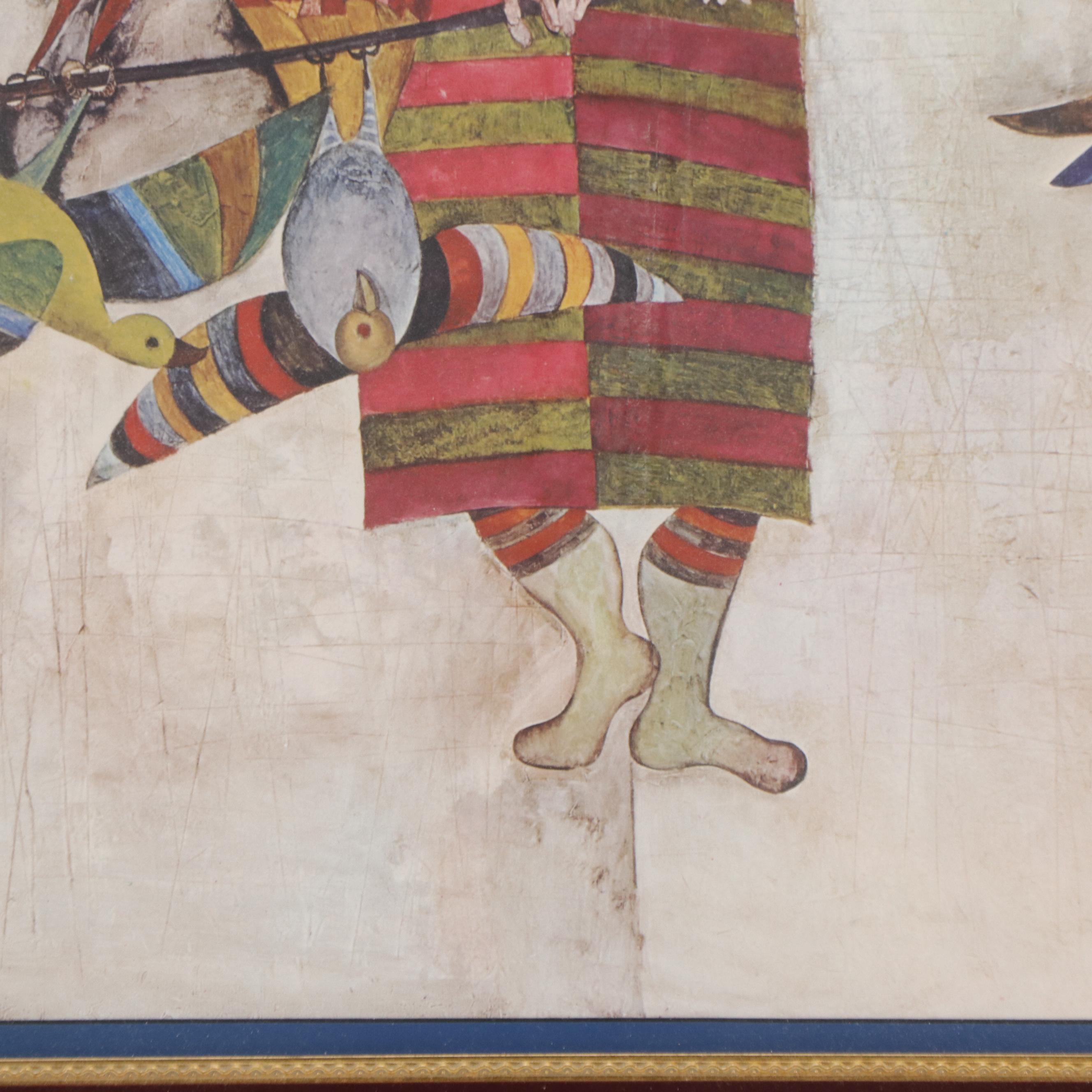 Offset Lithograph After Gracia Rodo Boulanger "Bird Vendor" | EBTH