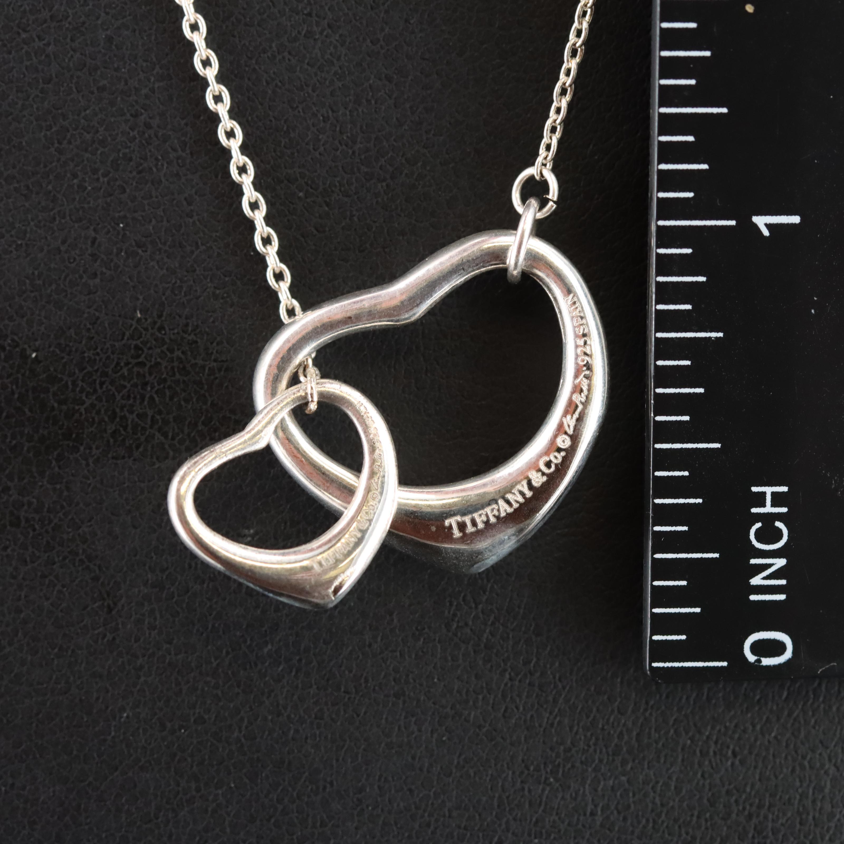 Tiffany & Co. Sterling Interlocking Heart Necklace | Everything But The House