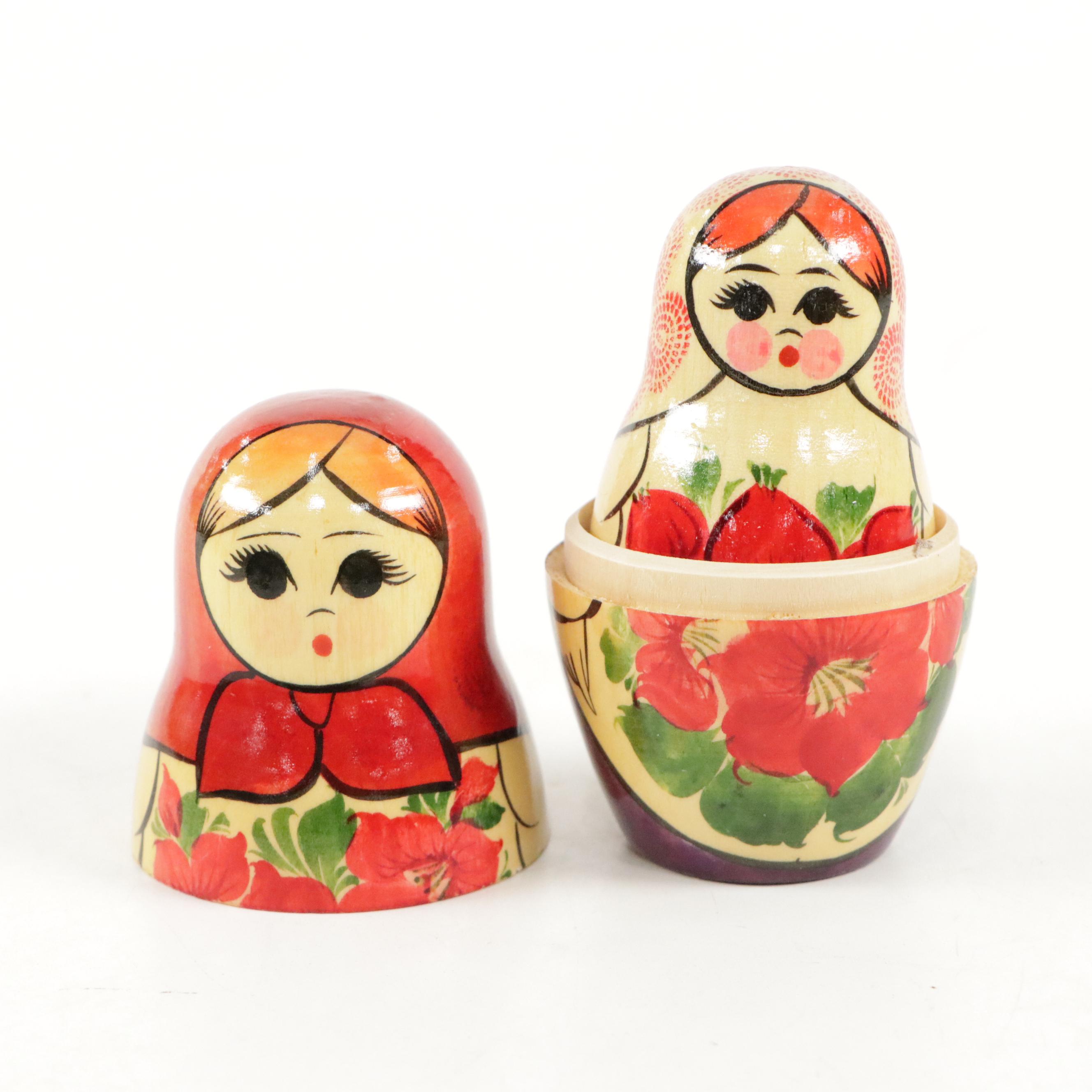 Russian Wooden Matryoshka Dolls | EBTH
