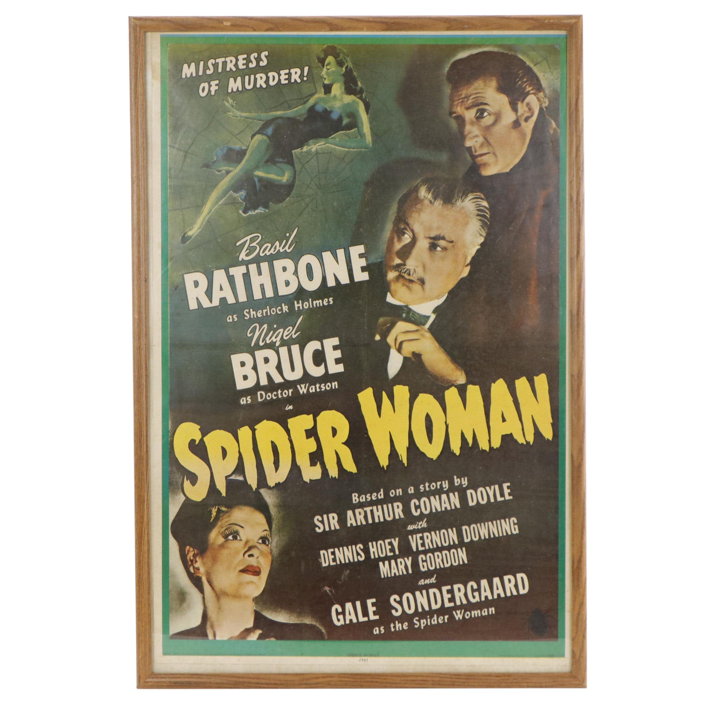 Offset Lithograph Movie Poster "Spider Woman," 1971 | EBTH